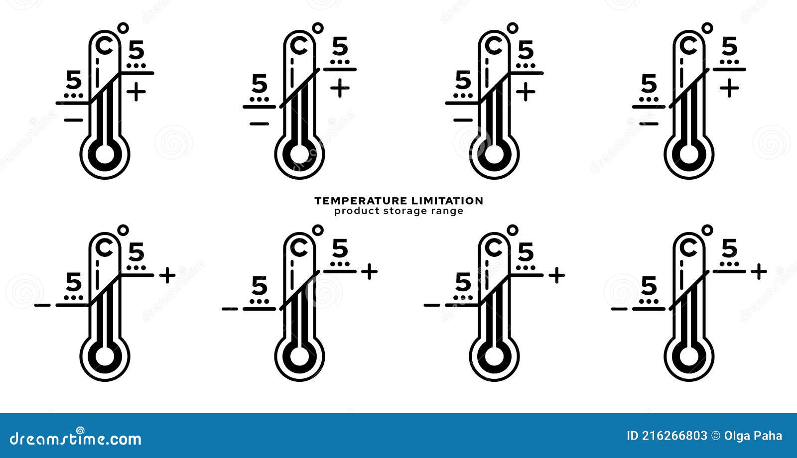 Temperature Packaging And Logistic Vector Isolated Single Icon ...