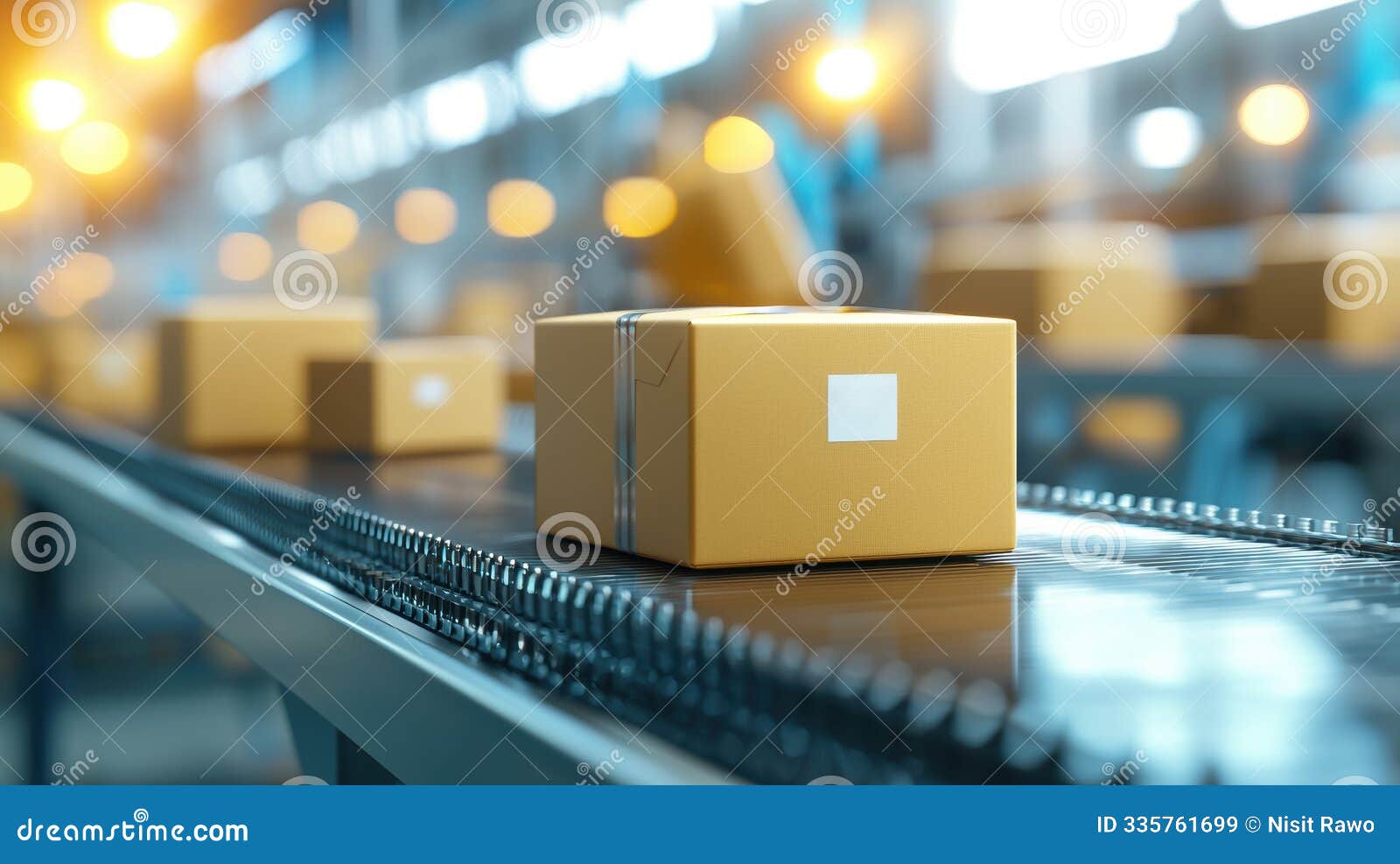 Product Packaging Line with Quality Control Checks, Assembly Process ...