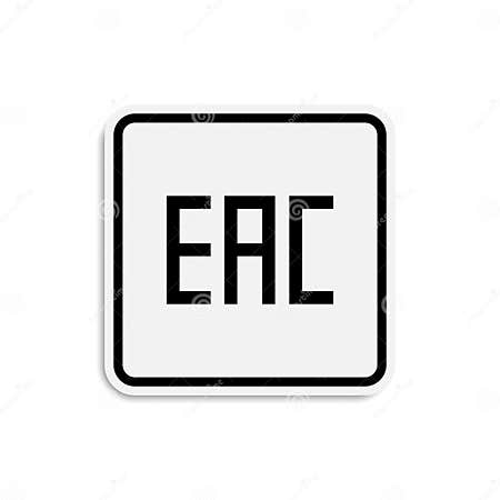 Product Packaging Symbol EAC. Vector Illustration Stock Vector ...