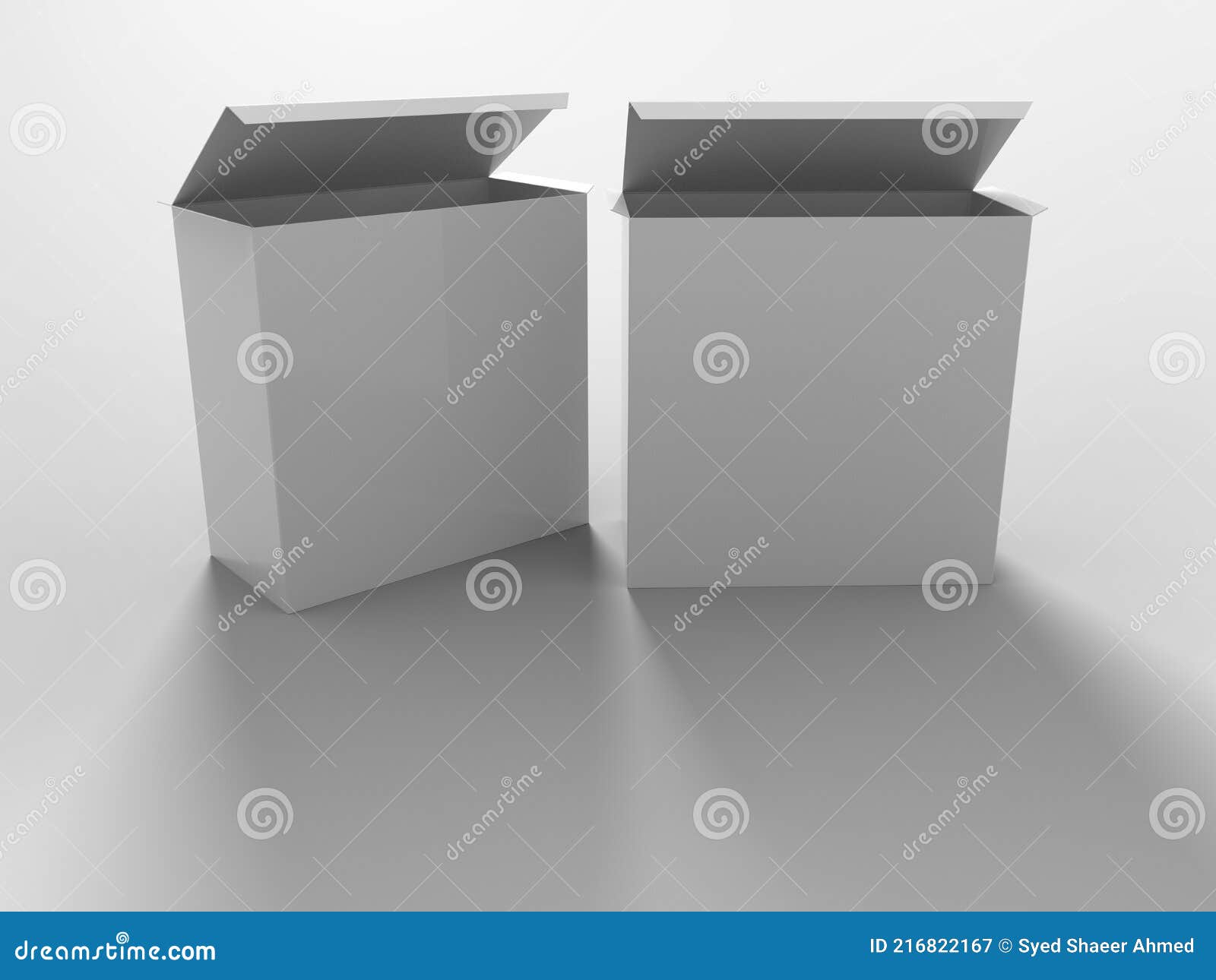 Product Packaging Template Illustration of 3D Rendering Stock ...