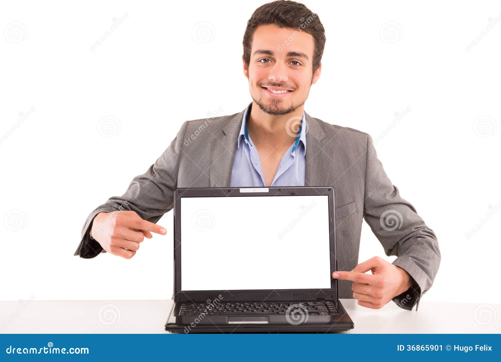 Product presentation stock image. Image of laptop, caucasian - 36865901