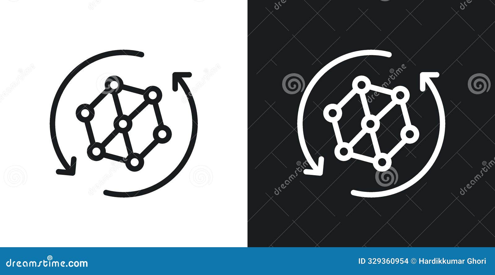 Product Prototype Thin Line Icon Set Stock Vector - Illustration of ...