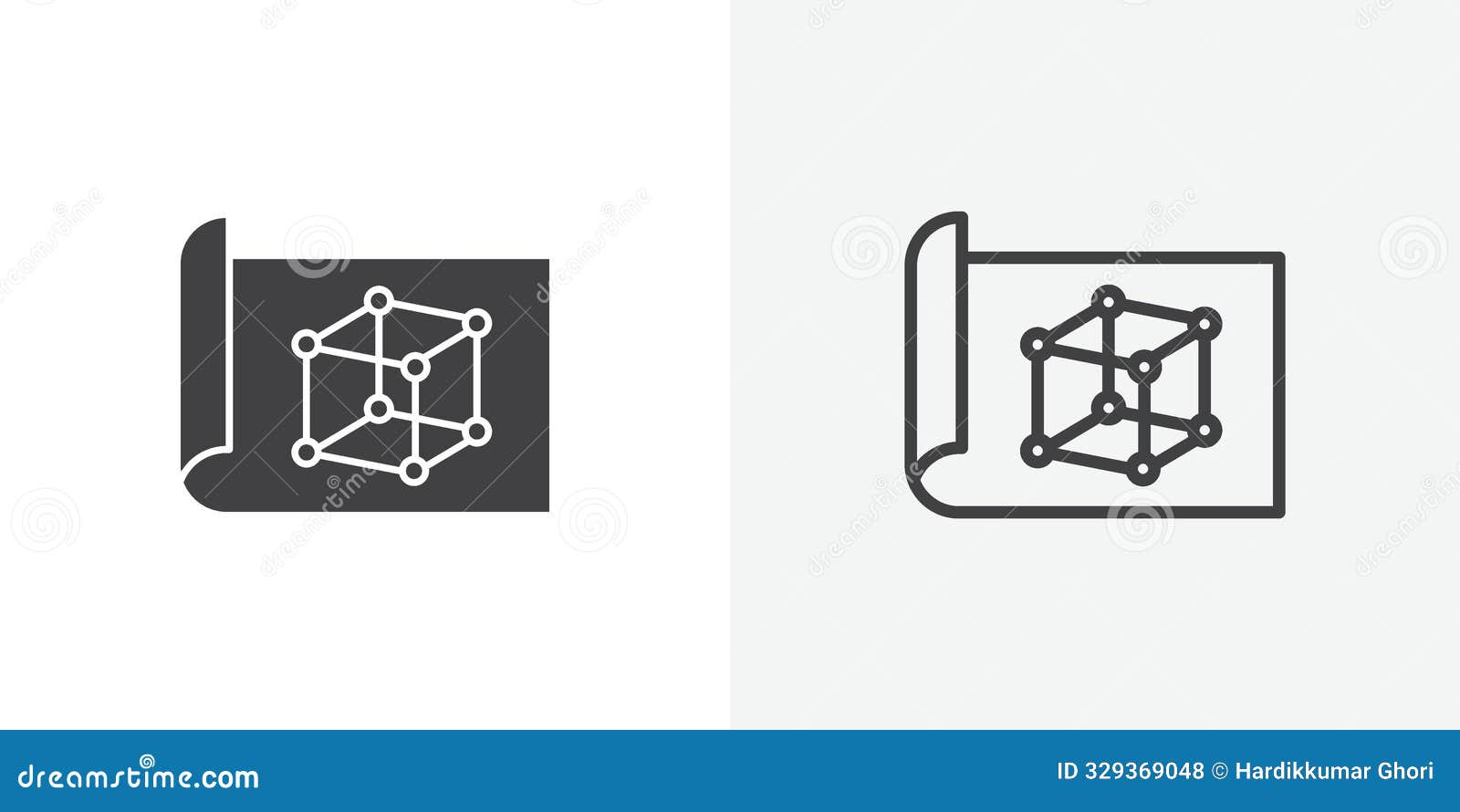 Product Prototype Thin Line Icon Set Stock Vector - Illustration of ...