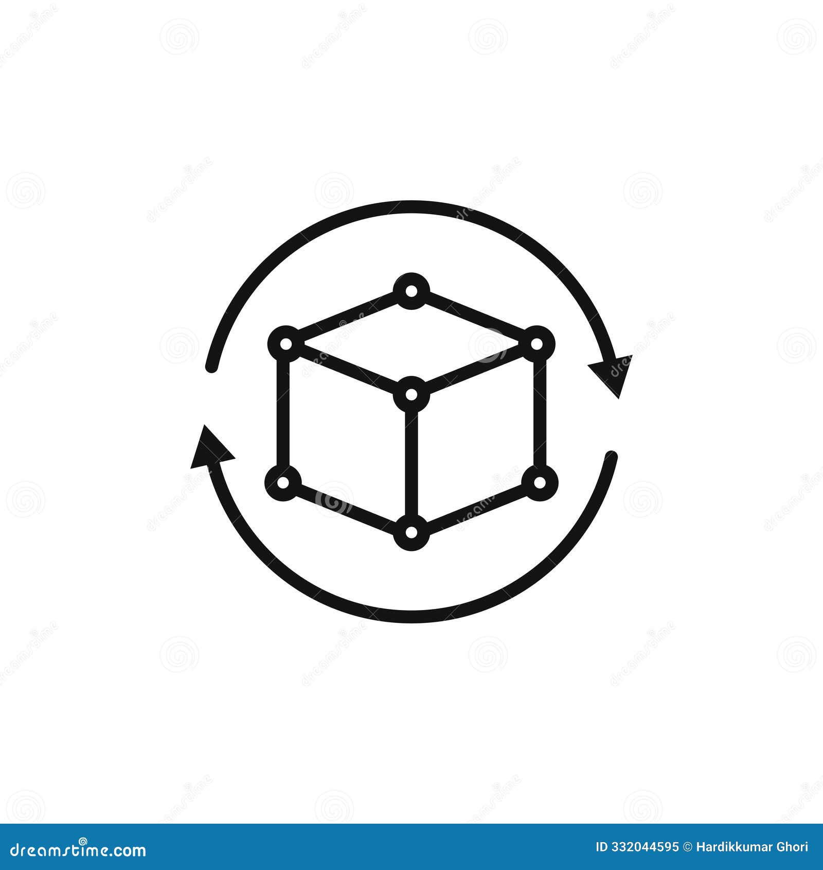 Product Prototype Icon Symbol on White Background Stock Vector ...