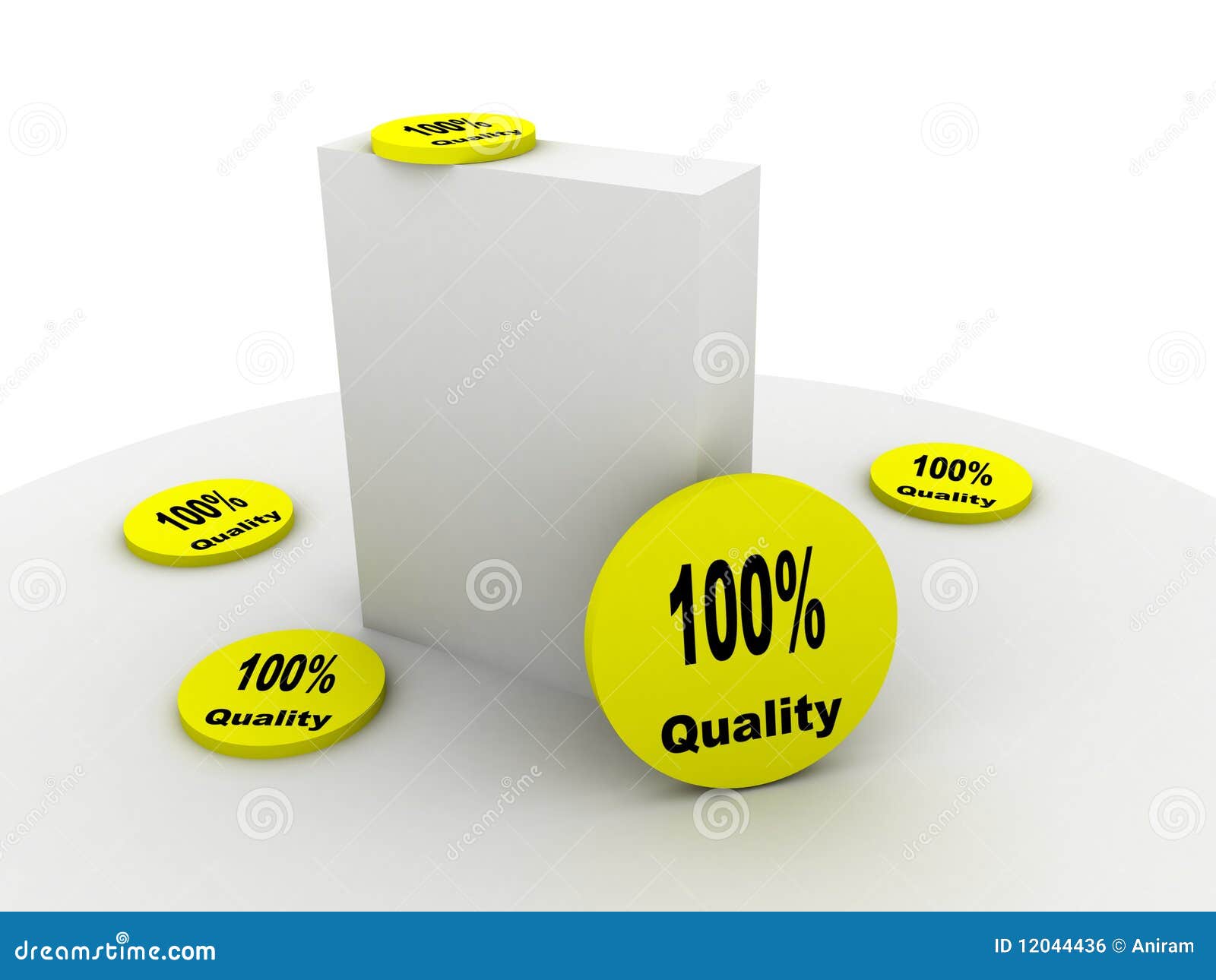 Product with quality stock illustration. Illustration of advertisement ...