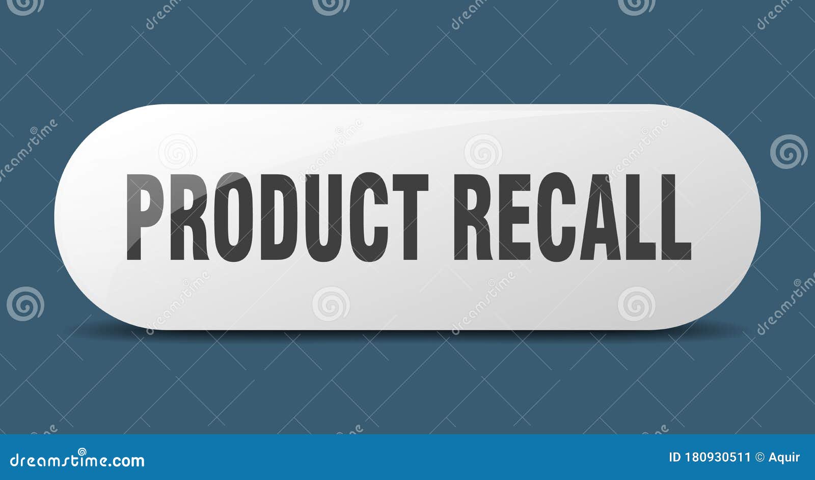 Product Recall Button. Product Recall Sign. Key. Push Button Stock ...