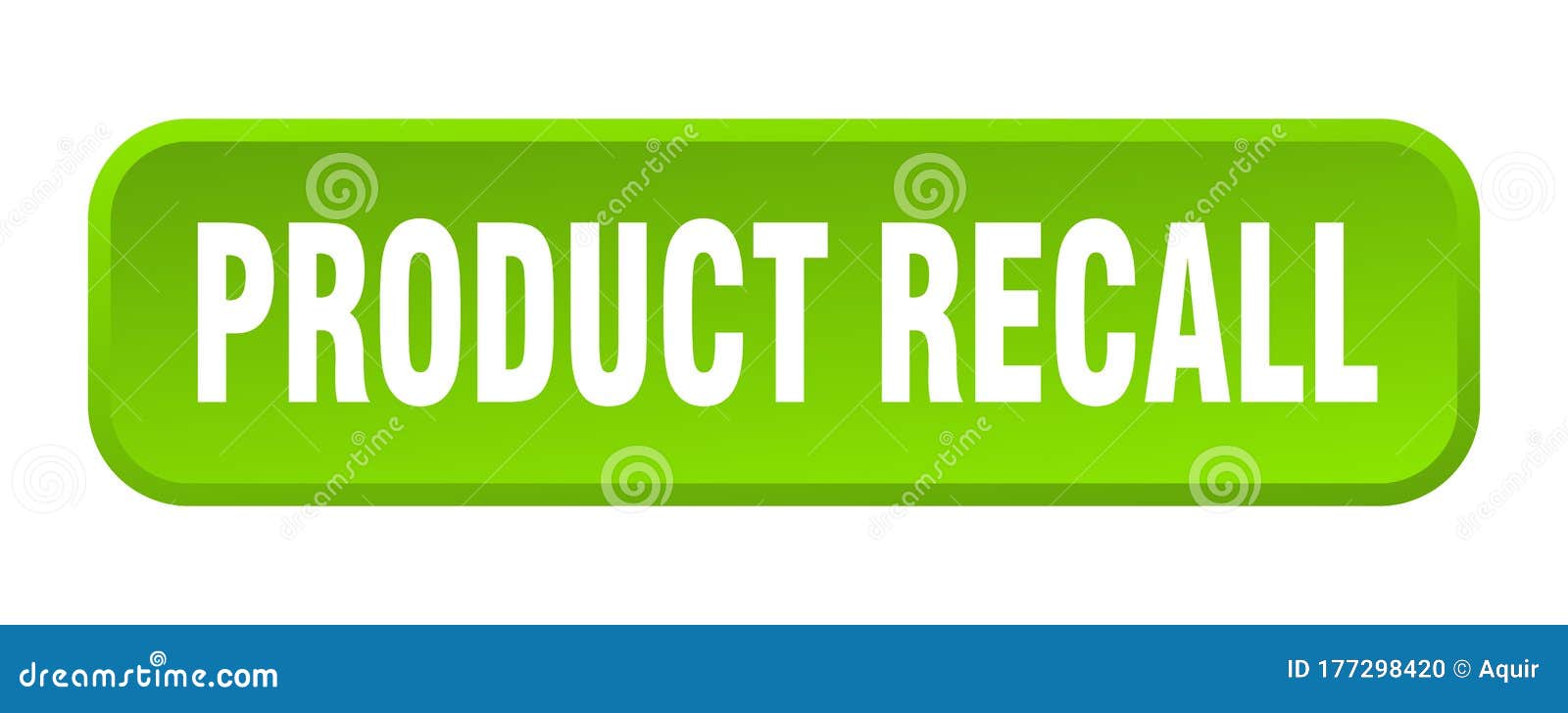 Product Recall Button. Product Recall Square 3d Push Button Stock ...