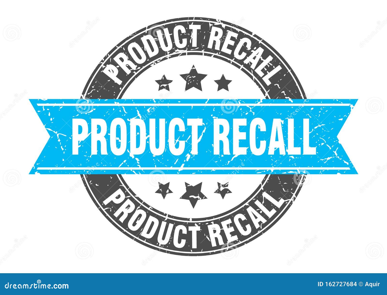 Product recall stamp stock vector. Illustration of seal - 162727684