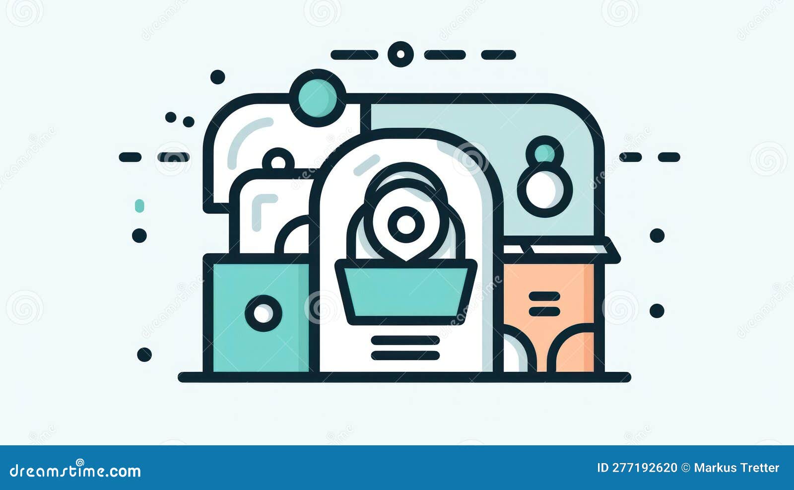 Customized Products On Digital Interface Royalty-Free Stock Image ...