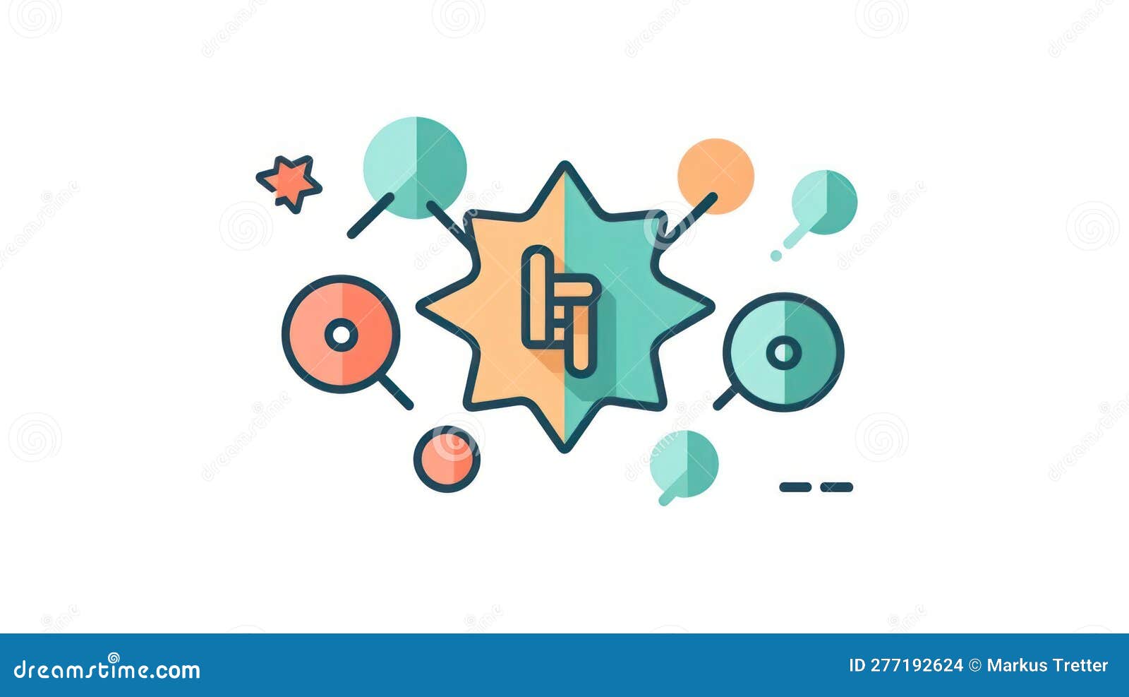 A Product Recommendation Icon Representing the Use of Data Analysis To ...