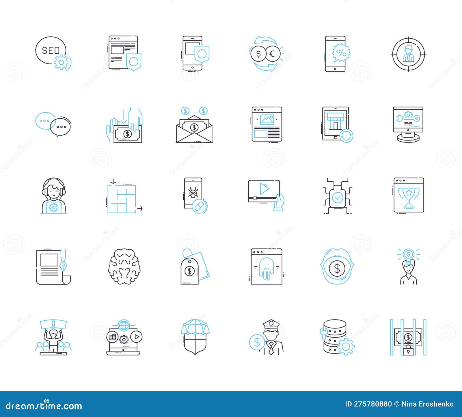 Modernizing Line Icons Collection. Revitalizing, Upgrading ...