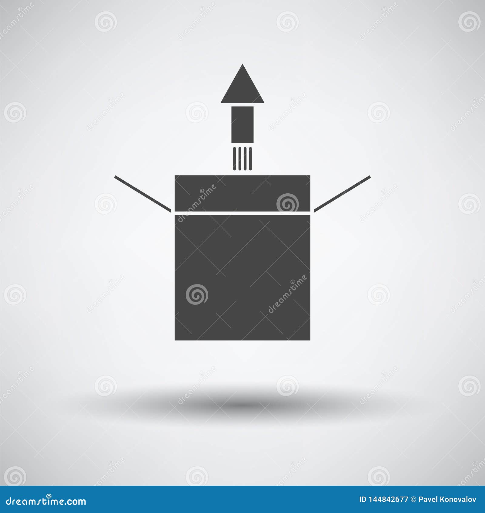 Product Release Icon stock vector. Illustration of line - 144842677