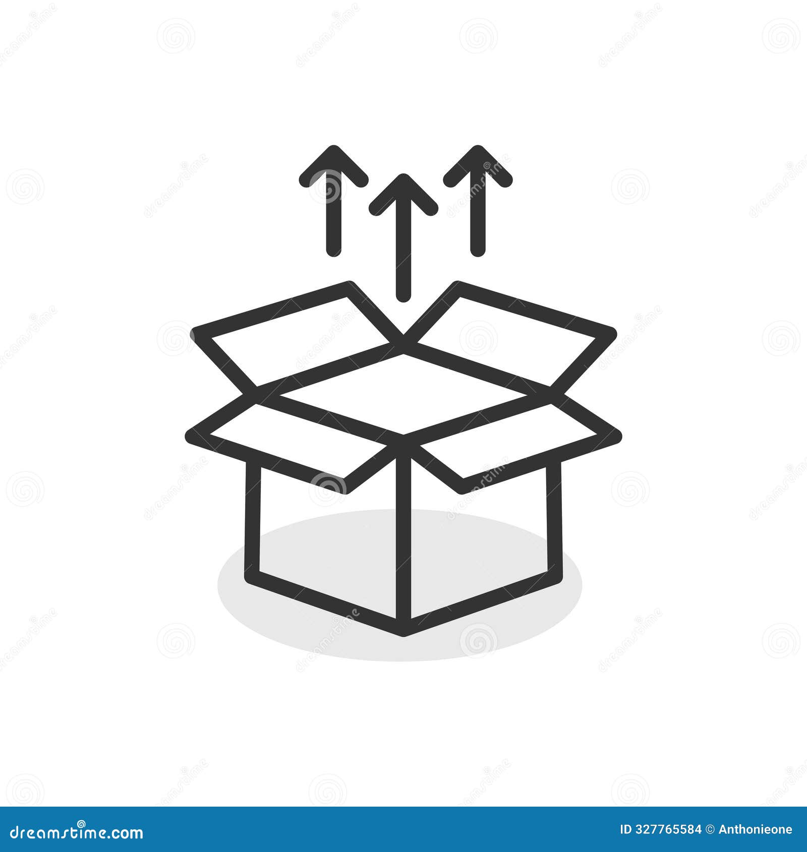Product Release Icon Isolated Flat Style Vector Illustration Stock ...