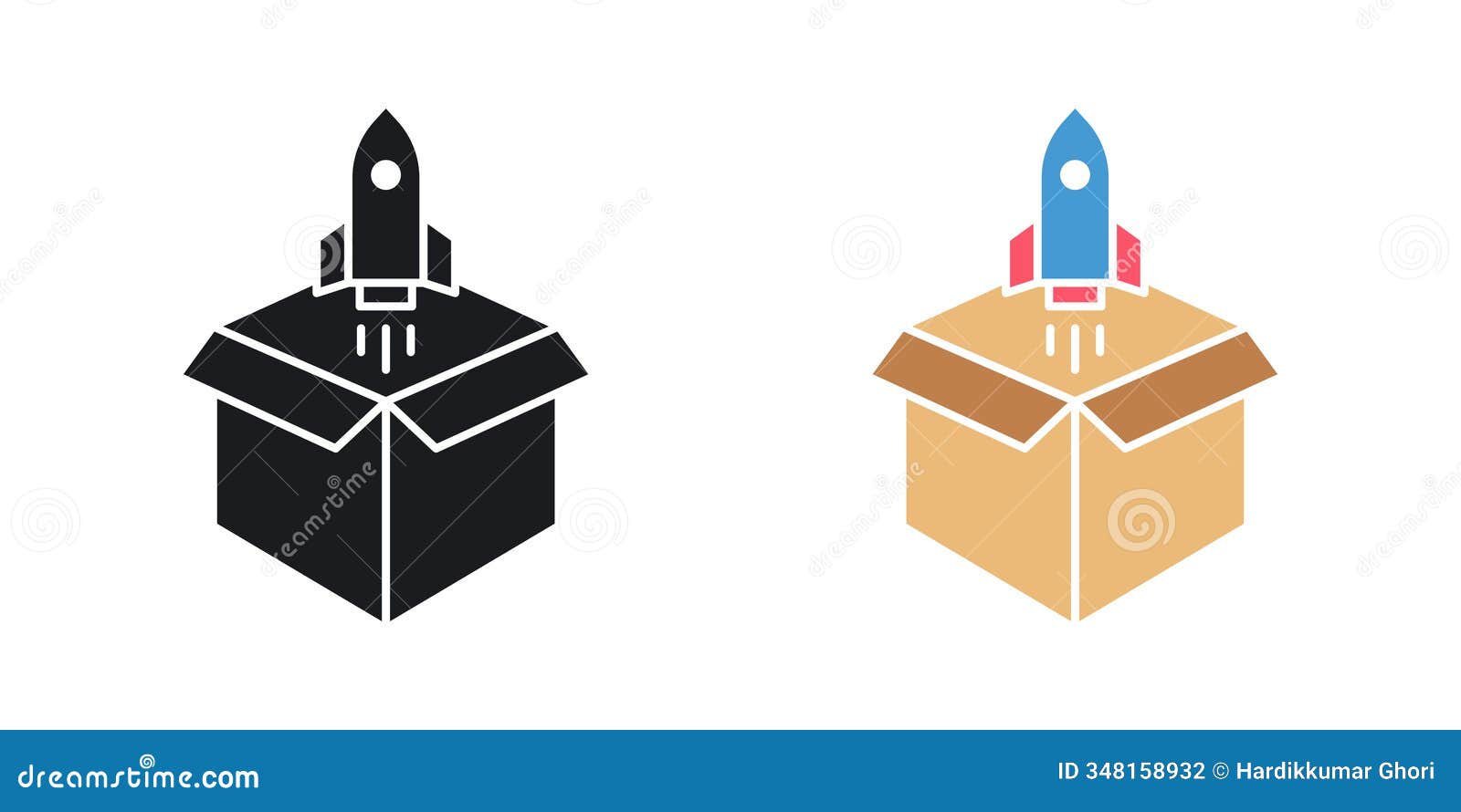 Product Release Icon Vector Stock Vector - Illustration of startup ...