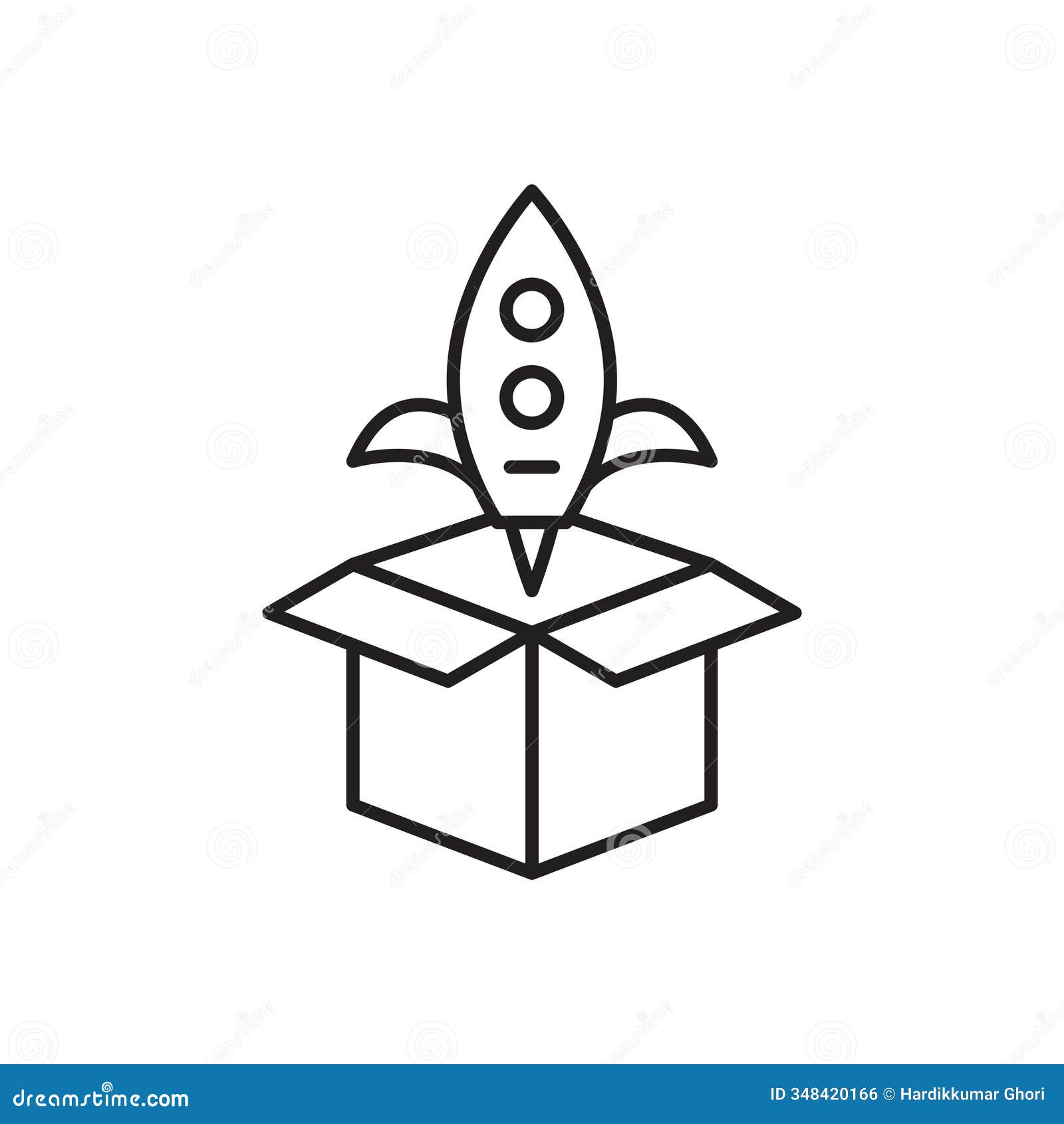 Product Release Logo Sign Vector Outline | CartoonDealer.com #326040050