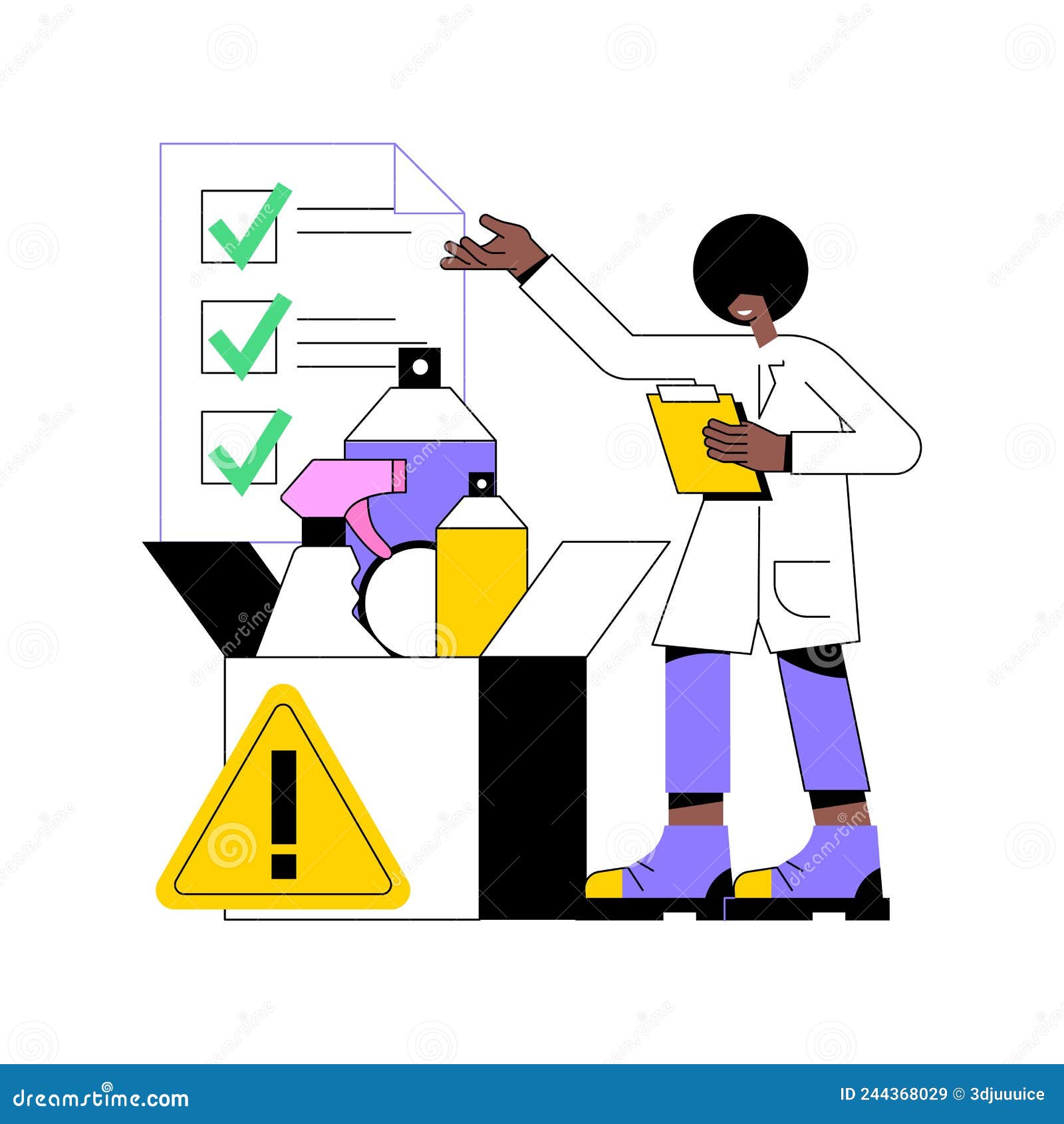 Product Safety Abstract Concept Vector Illustration. Stock Vector ...