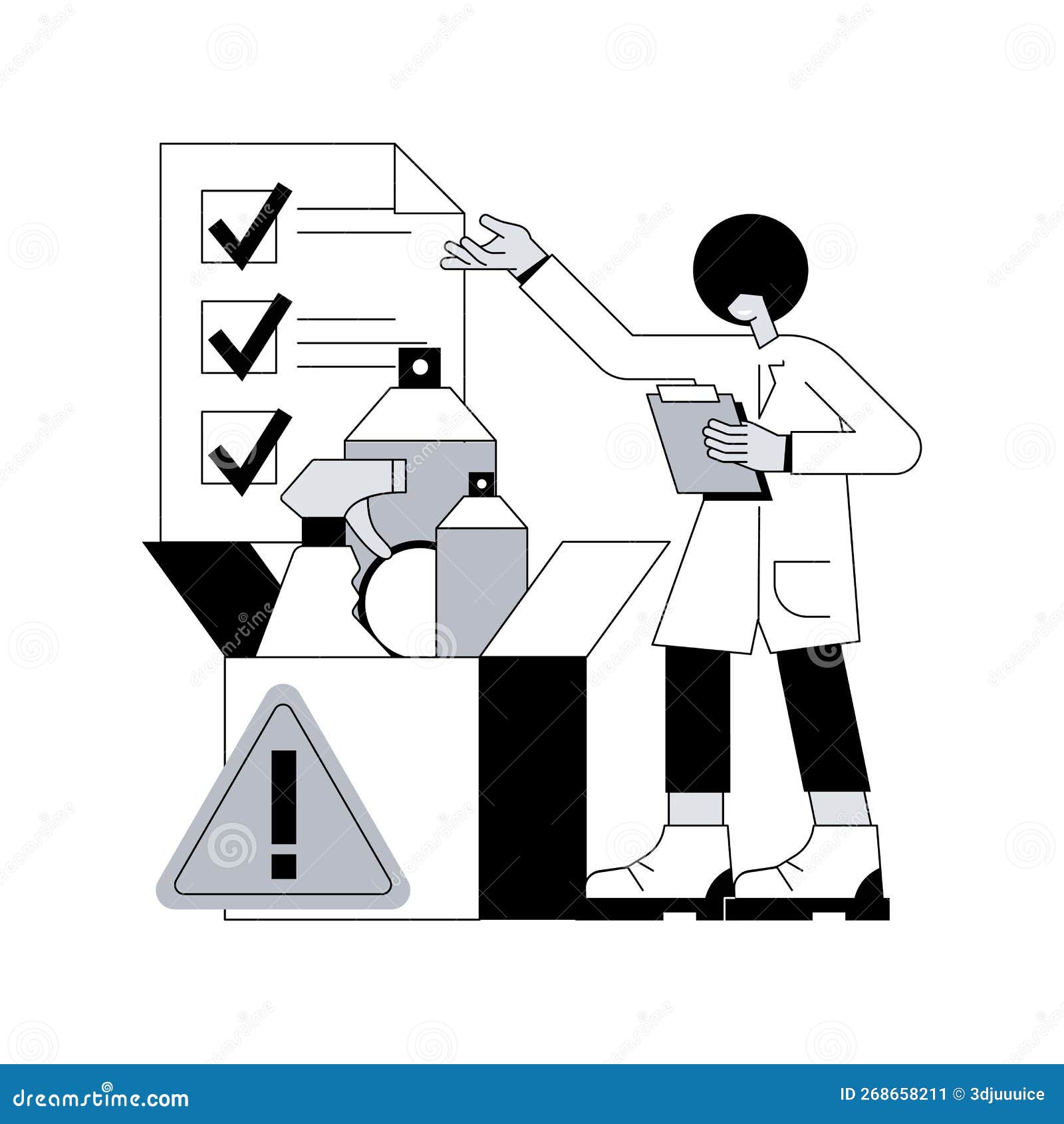 Product Safety Abstract Concept Vector Illustration. Stock Vector ...