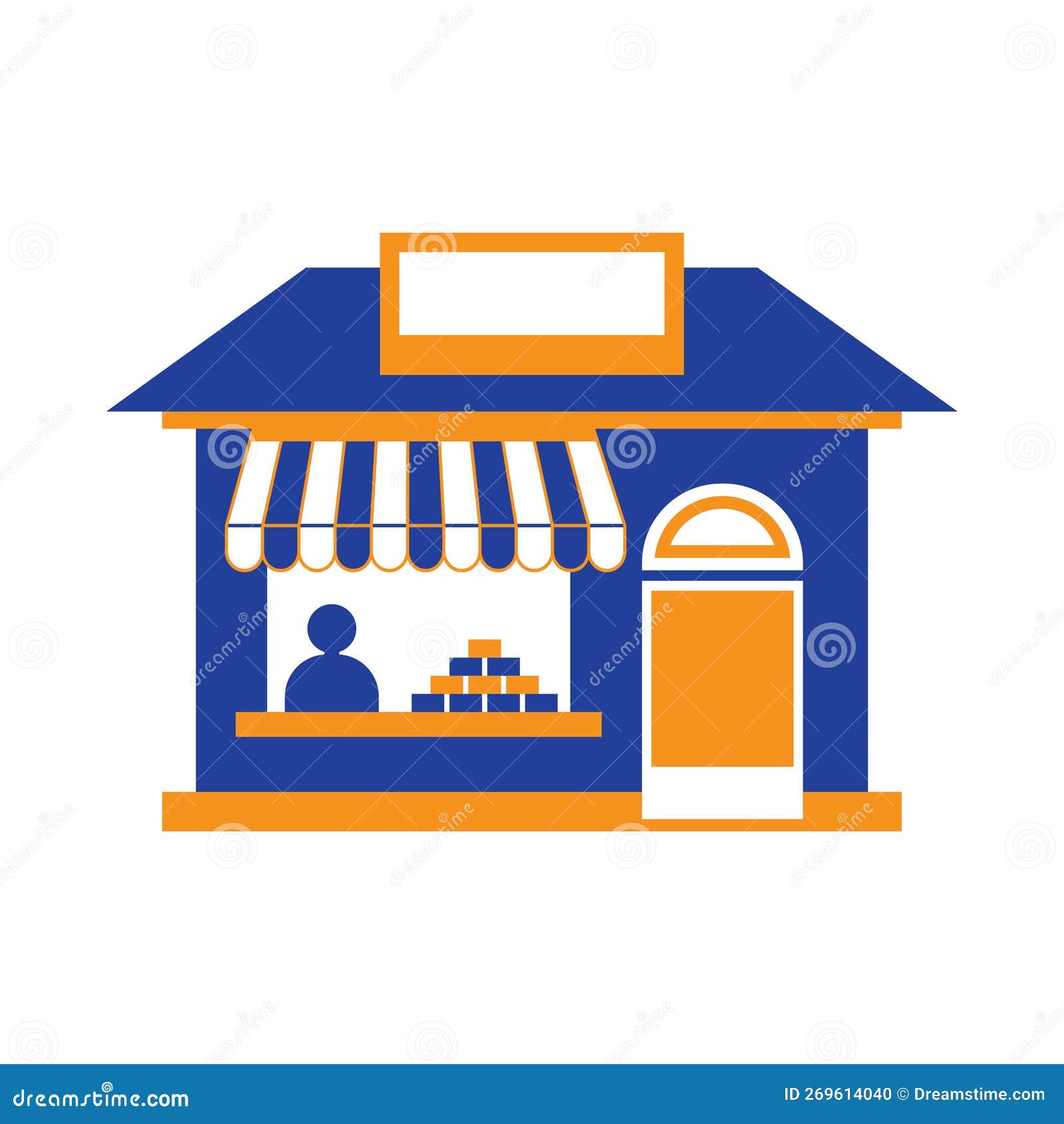 Product sell store icon stock vector. Illustration of store - 269614040