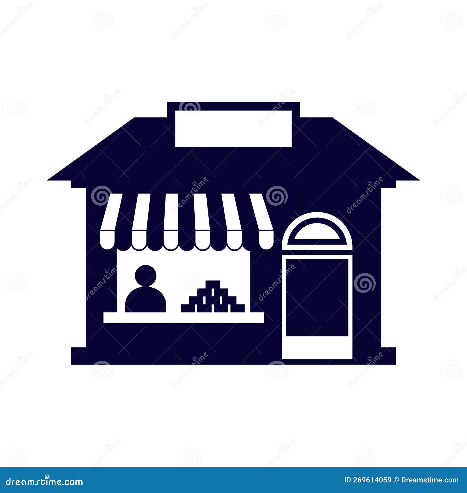Product sell store icon stock vector. Illustration of retail - 269614059