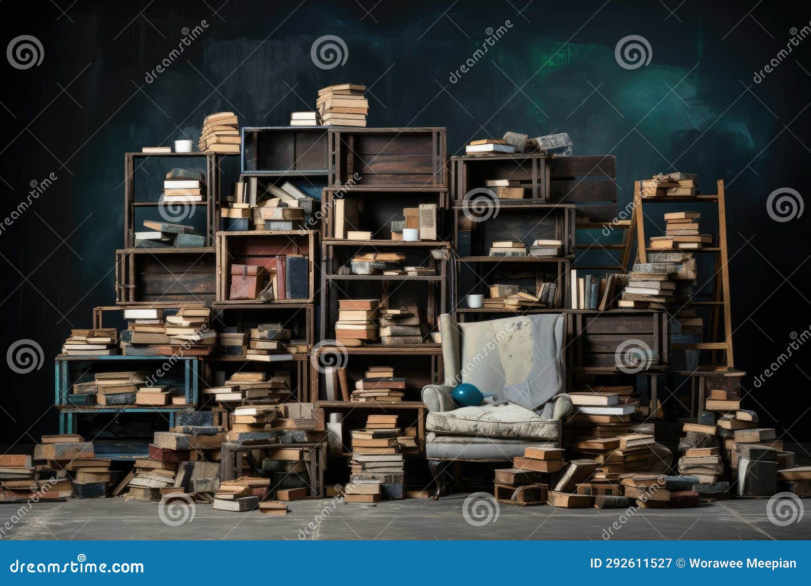 Product Shelf at Warehouse Store. Boxes are Lying in a Pile Stock Image ...