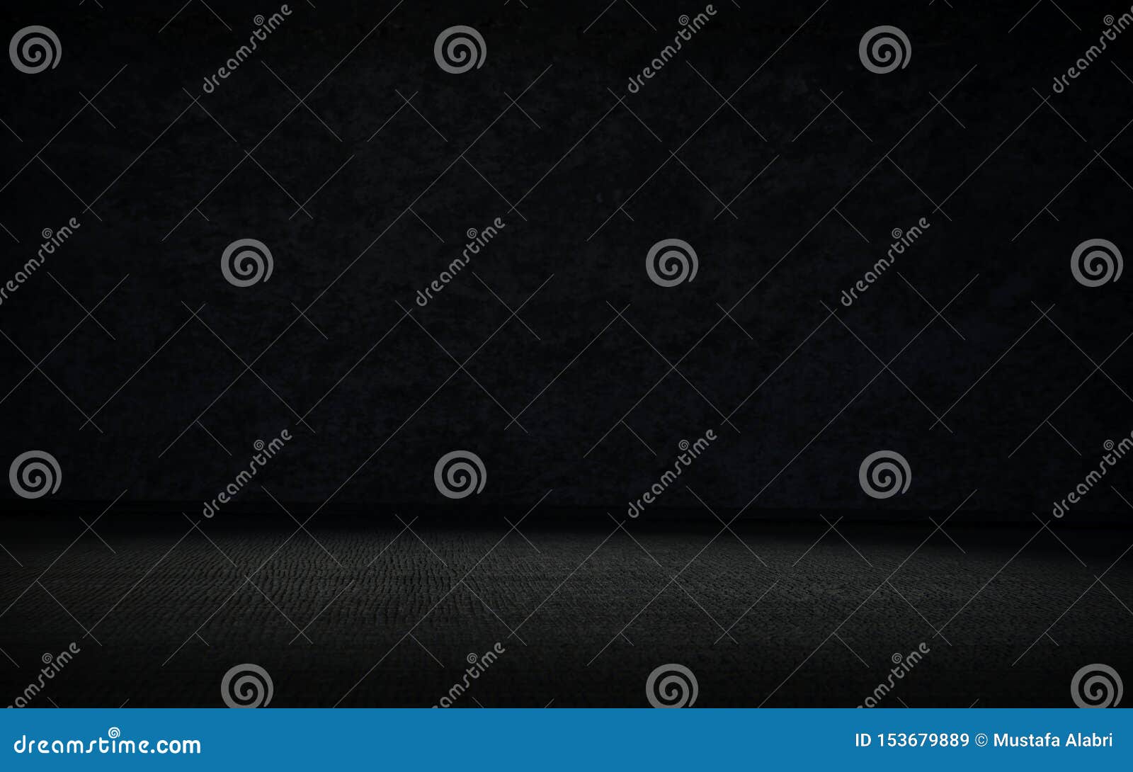 Product Showcase Spotlight Background 3D Rendering Stock Illustration ...
