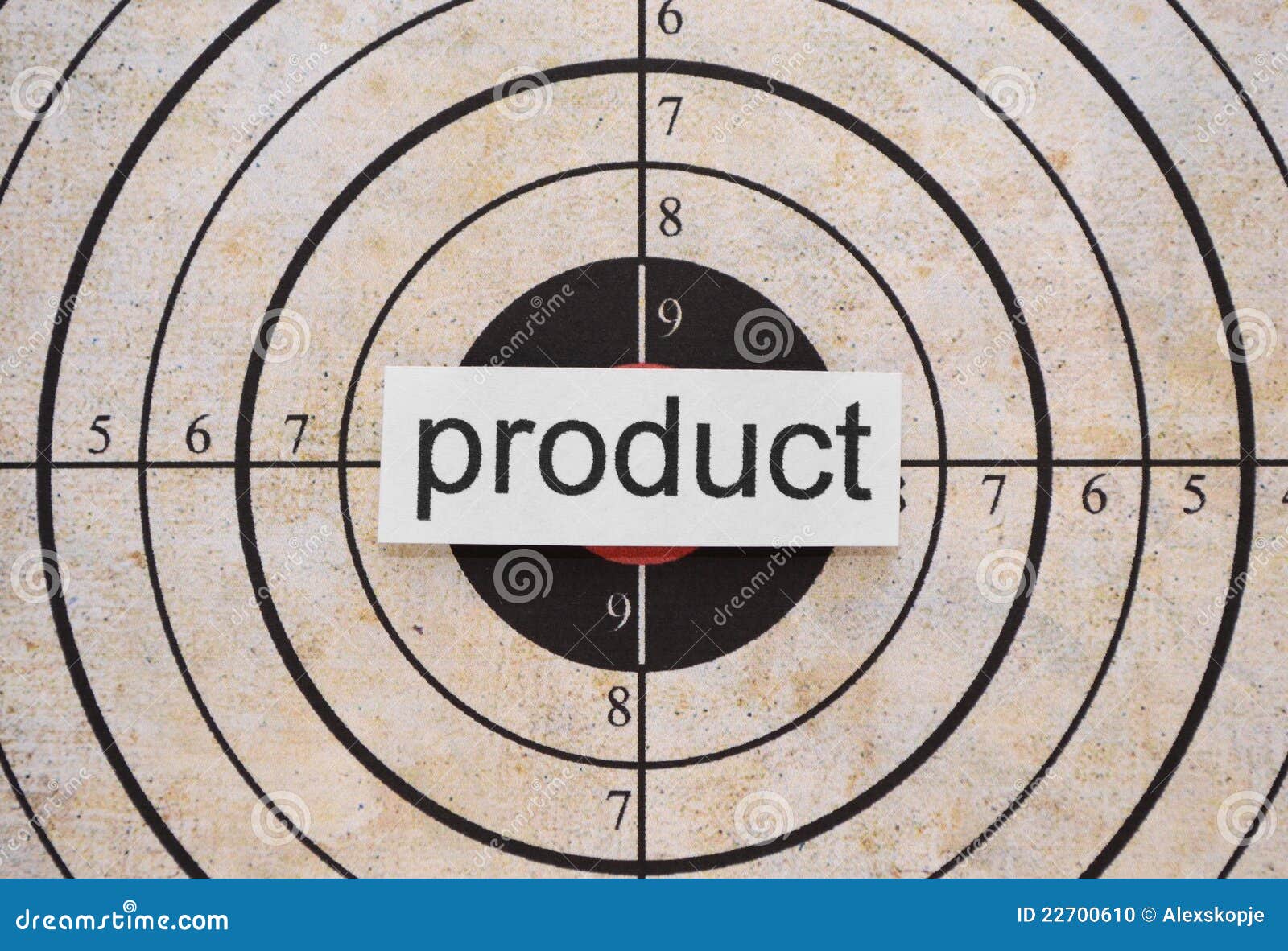 Product target stock photo. Image of loyalty, consumer - 22700610