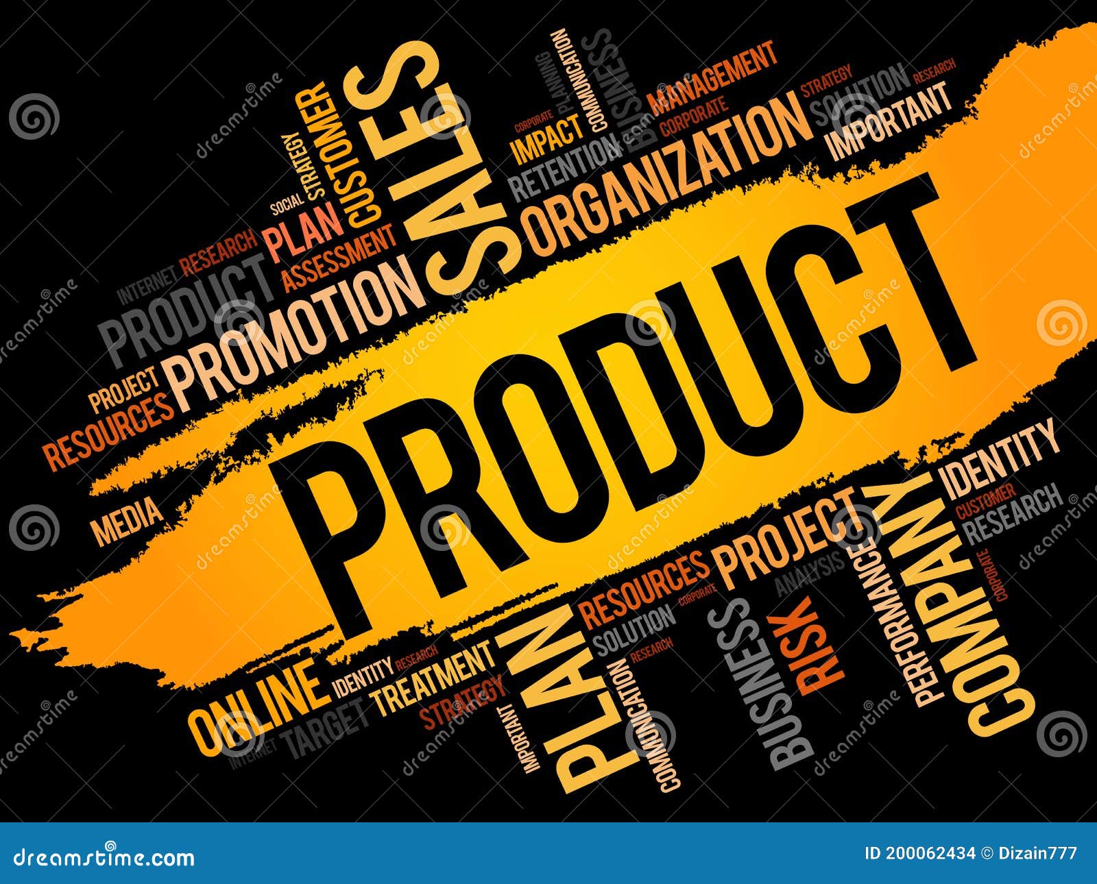 Product word cloud stock illustration. Illustration of designer - 200062434