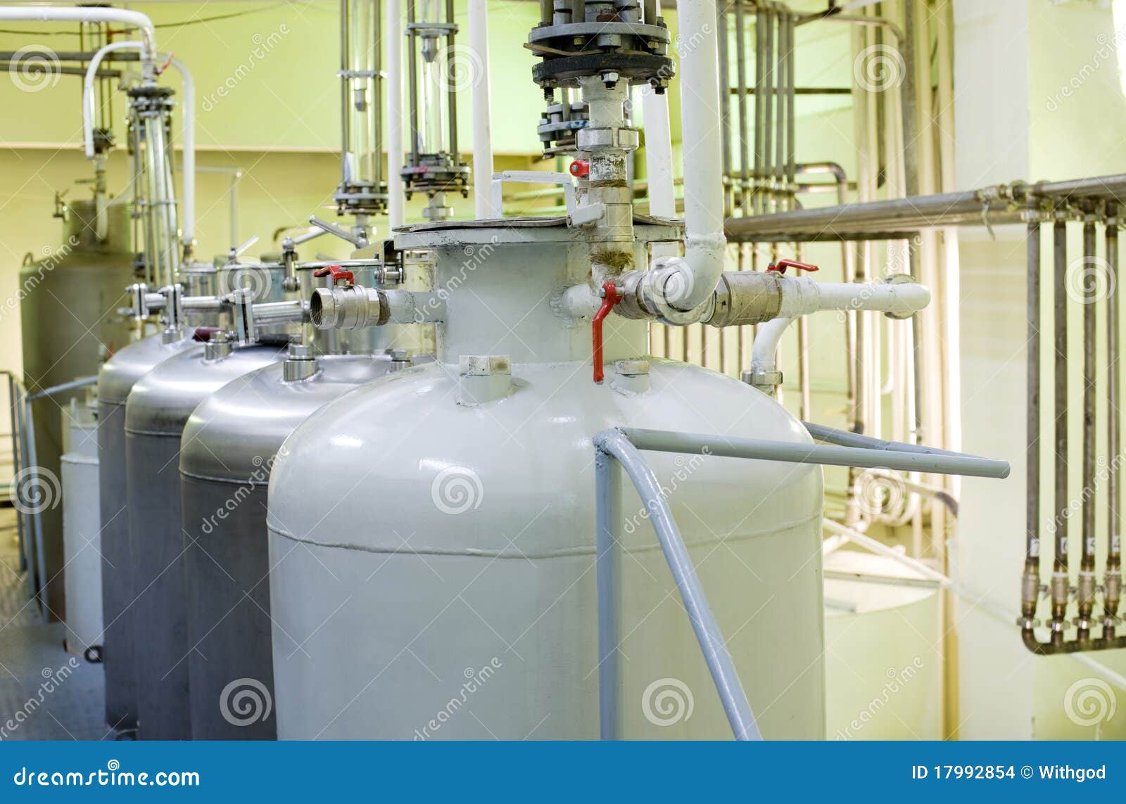 Production of Alcohol Drinks Stock Photo - Image of beverage ...