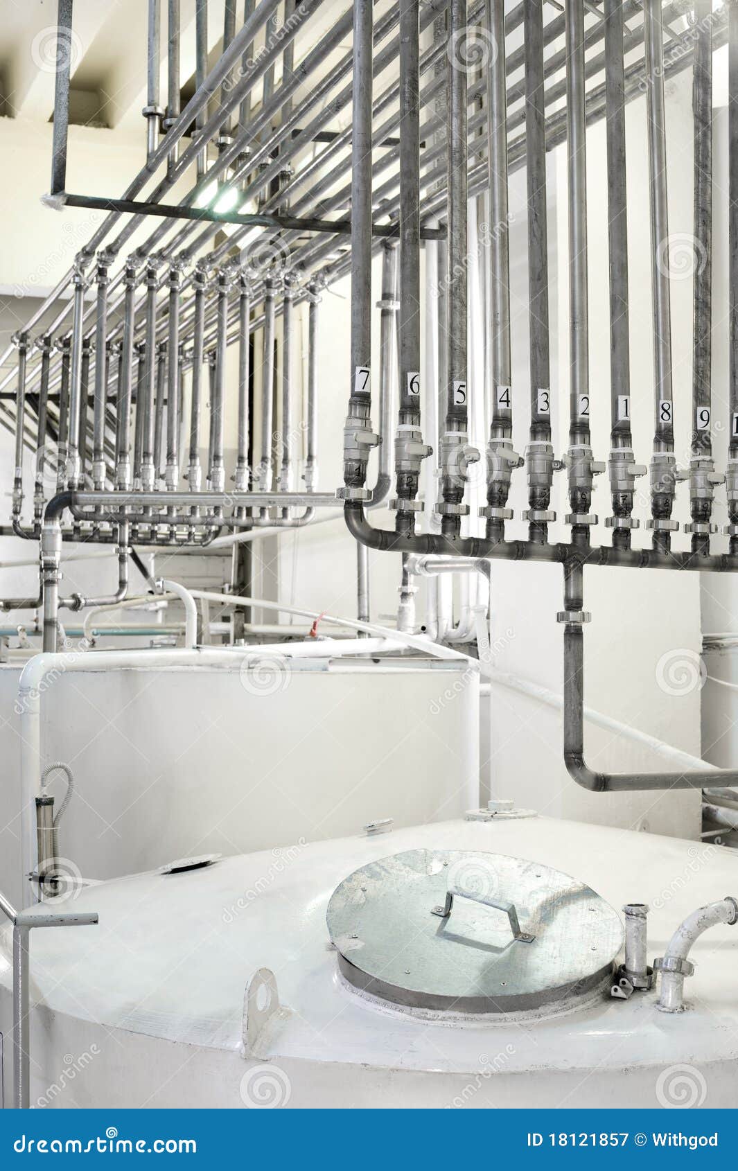 Production of Alcohol Drinks Stock Image - Image of ramified, round ...