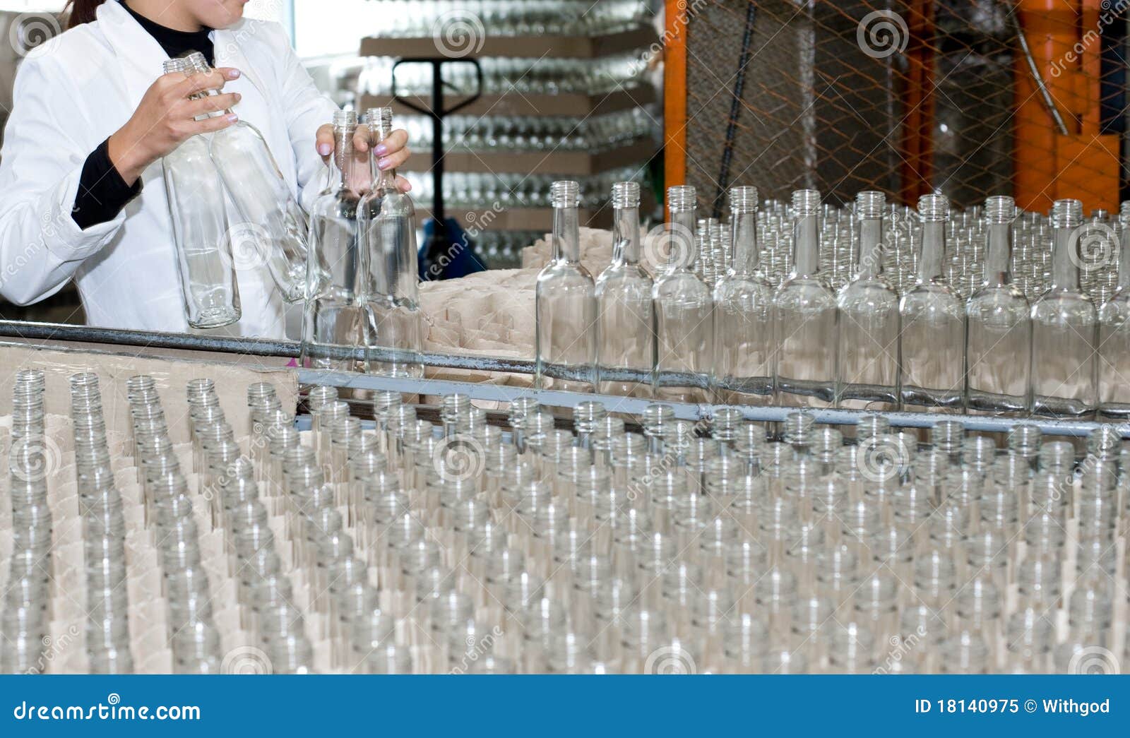 Production of Alcohol Drinks Stock Image - Image of premises, industry ...