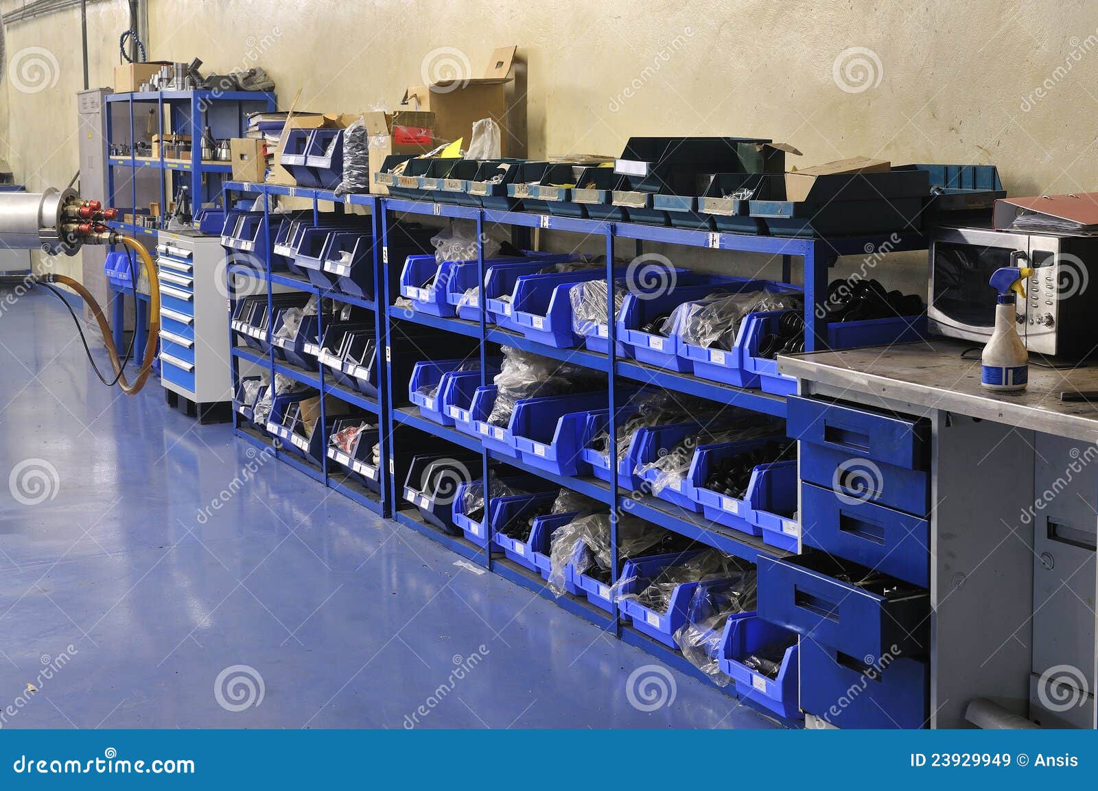 Production area stock image. Image of construction, distribution - 23929949