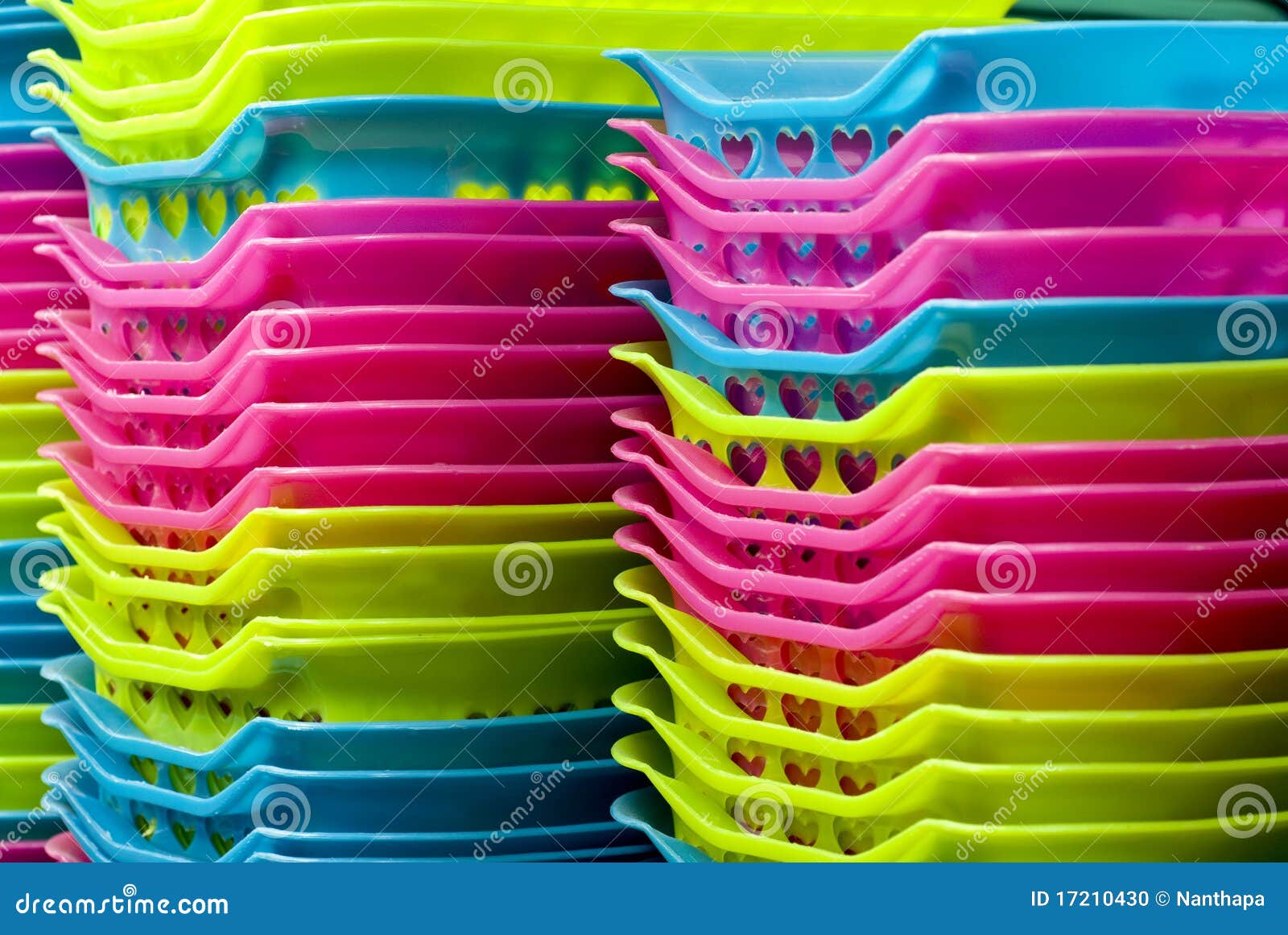 Production in Asia - Plastic Stock Photo - Image of production, pink ...