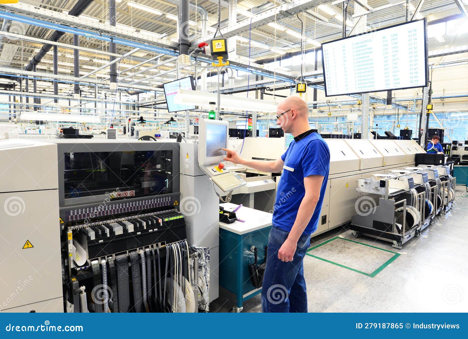 Production and Assembly of Microelectronics in a Hi-tech Factory Stock ...