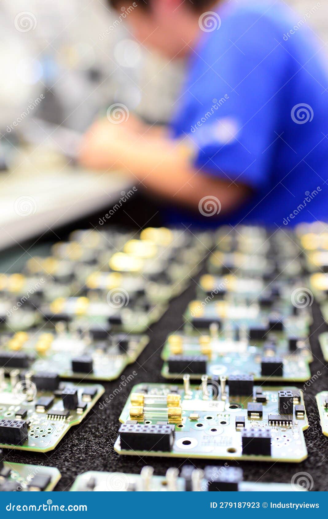 Production and Assembly of Microelectronics in a Hi-tech Factory Stock ...