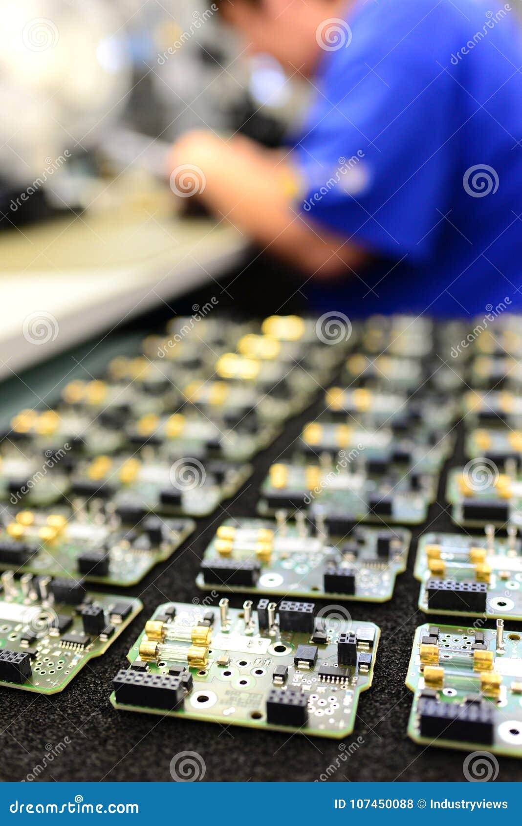 Production and Assembly of Microelectronics in a Hi-tech Factory Stock ...