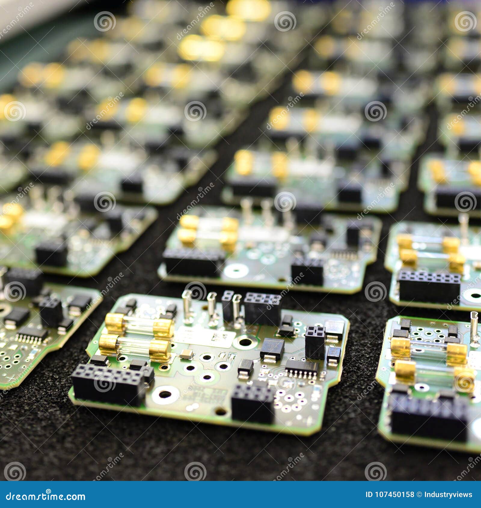 Production and Assembly of Microelectronics in a Hi-tech Factory Stock ...