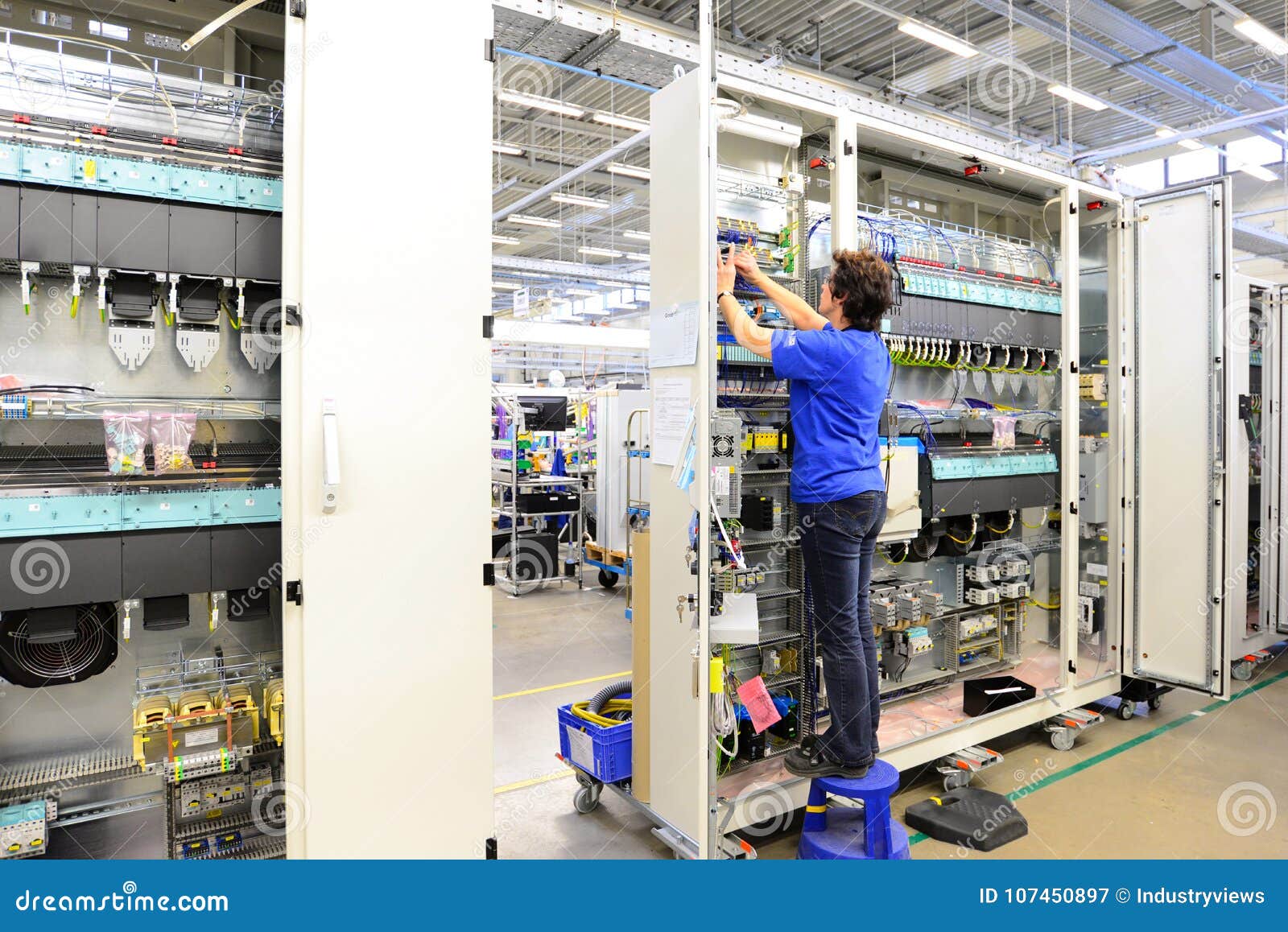 Production and Assembly of Microelectronics in a Hi-tech Factory Stock ...