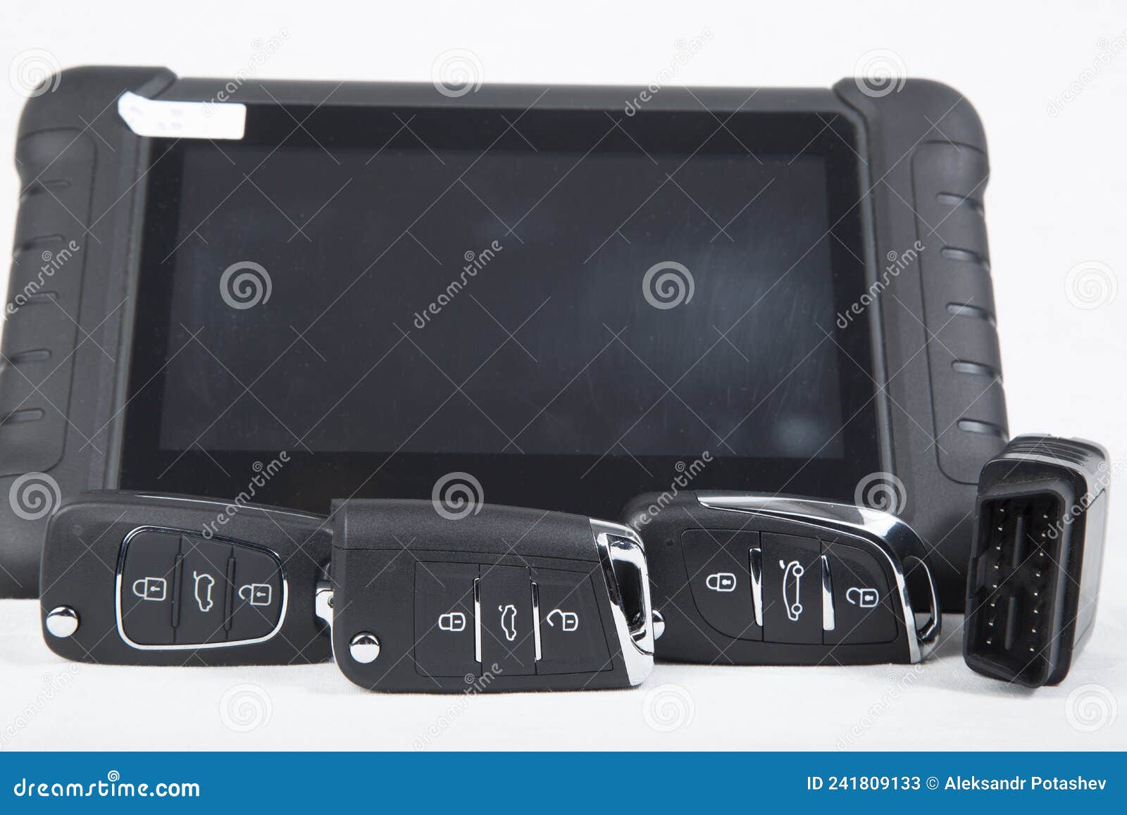 Production of Car Keys, Programming of Car Keys and Repair Stock Image ...