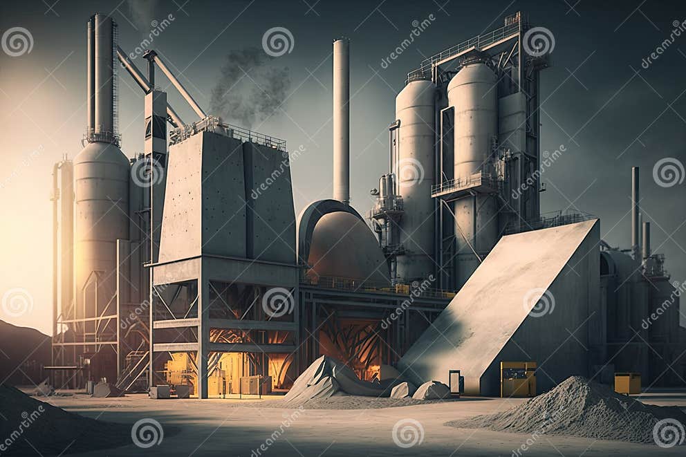 Production in a Cement Factory Design for Manufacturing Stock ...