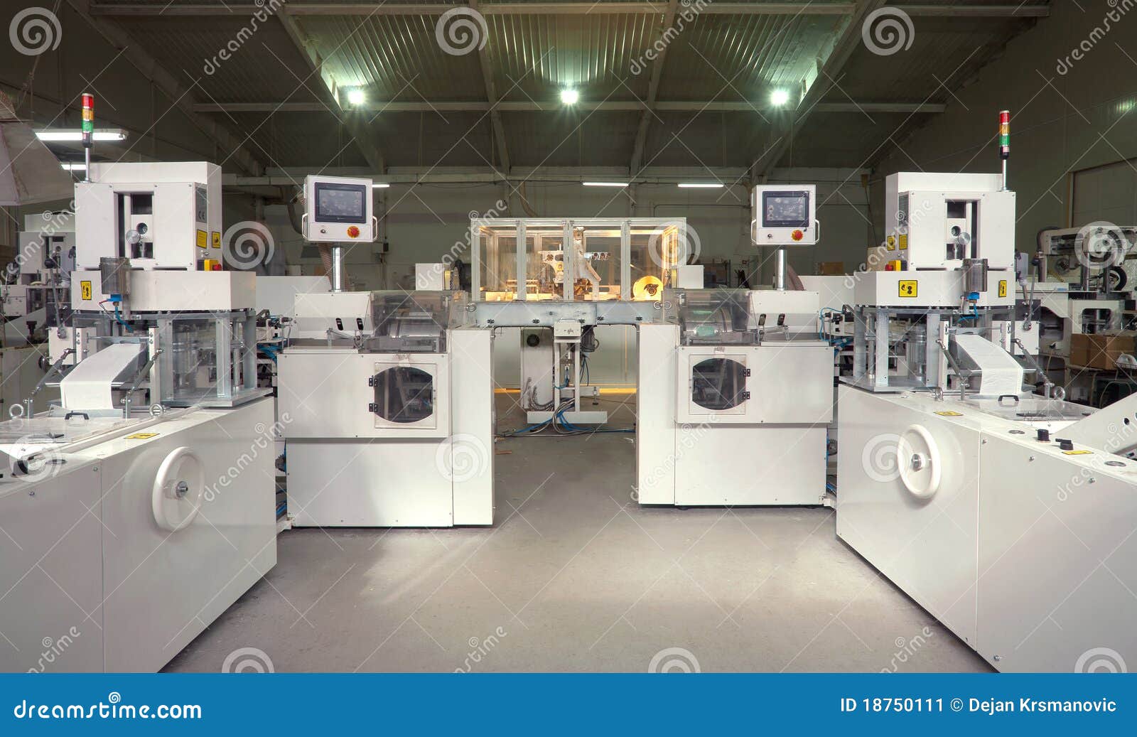 Production chain stock image. Image of contemporary, industrial - 18750111