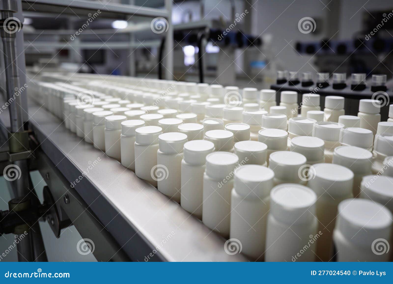 Production of Cosmetics. AI Generated Stock Illustration - Illustration ...