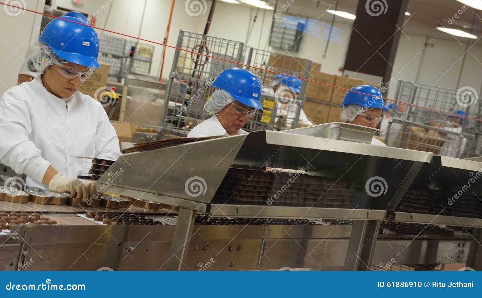 Production in Ethel M Chocolates Editorial Image - Image of machinery ...