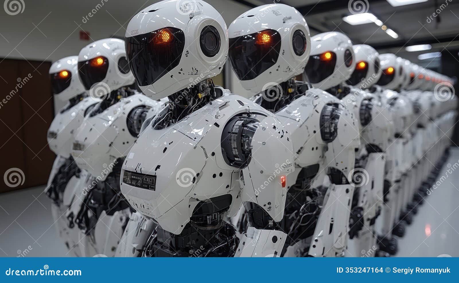 Production Facility Showcasing Advanced Robotic Units Reaching 400,000 ...