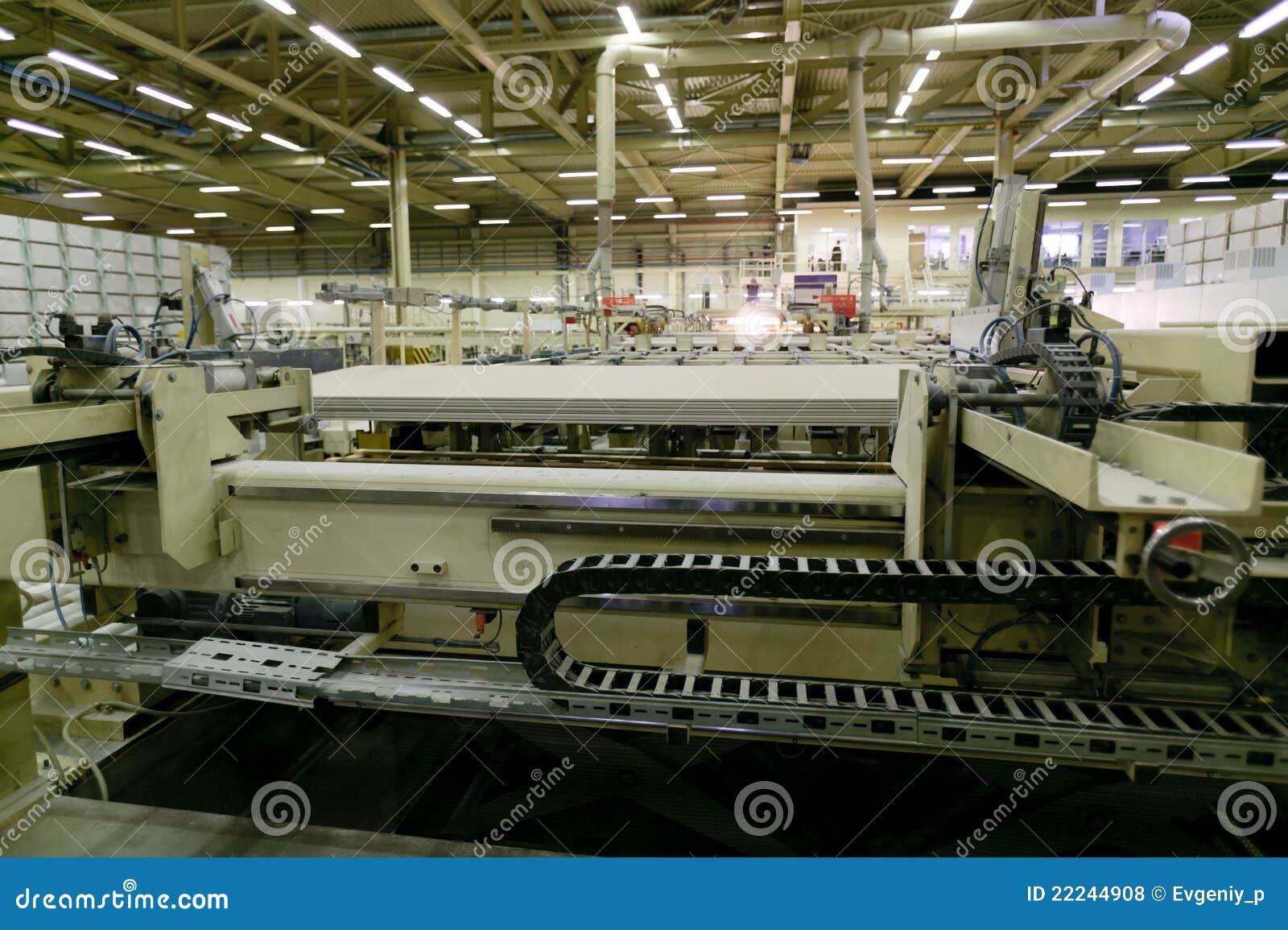 Production Of Gypsum Boards Royalty-Free Stock Image | CartoonDealer ...