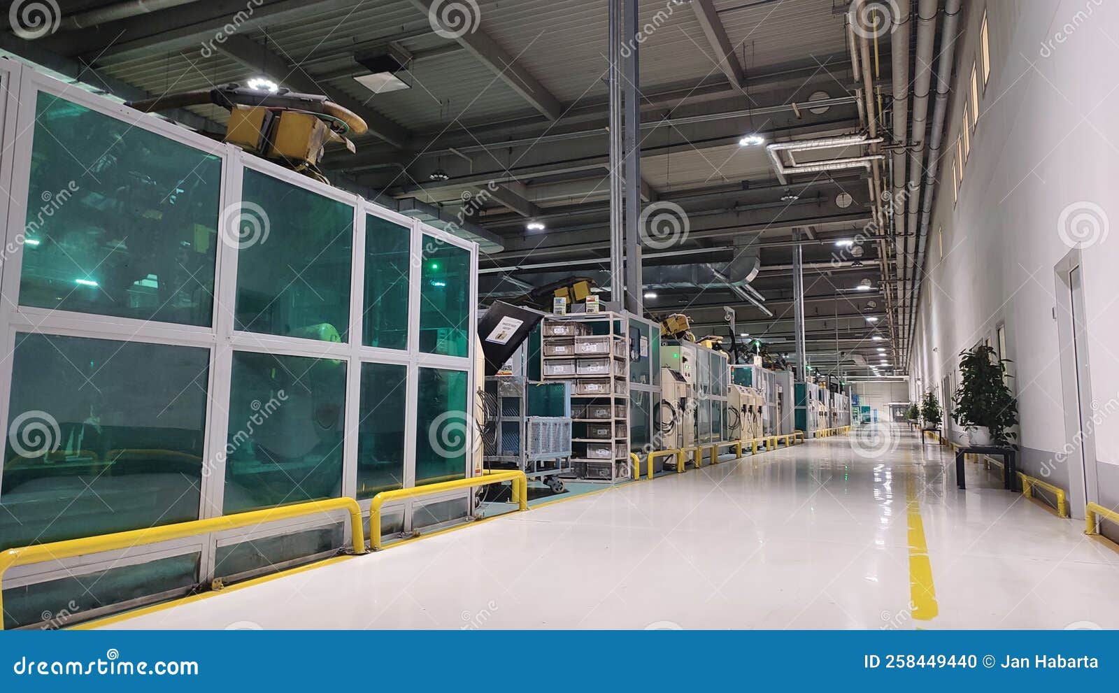 Production Hall in the Factory Stock Photo - Image of carfactory ...