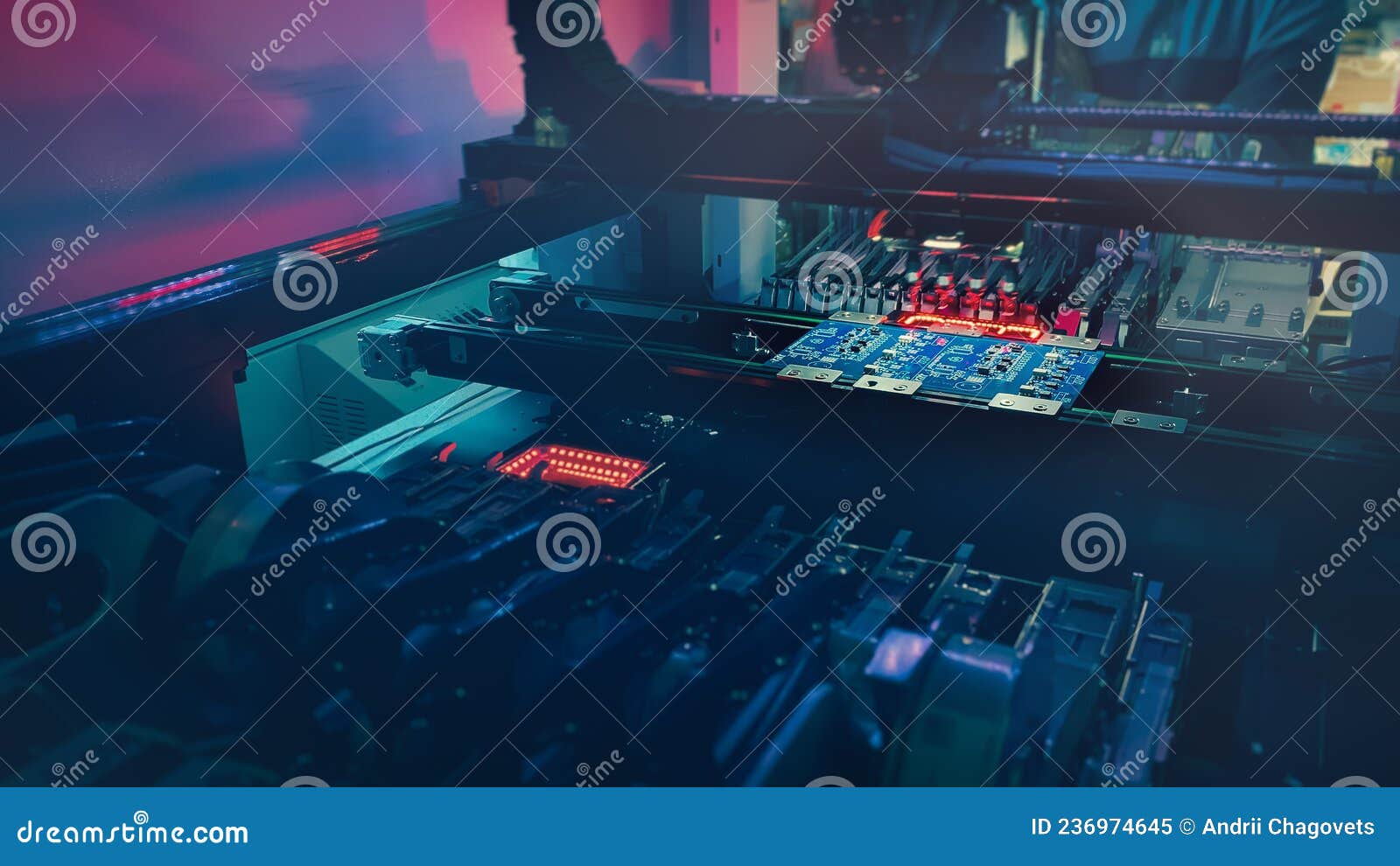 Production of High-tech Computer Boards on an Automatic SMT Machine ...