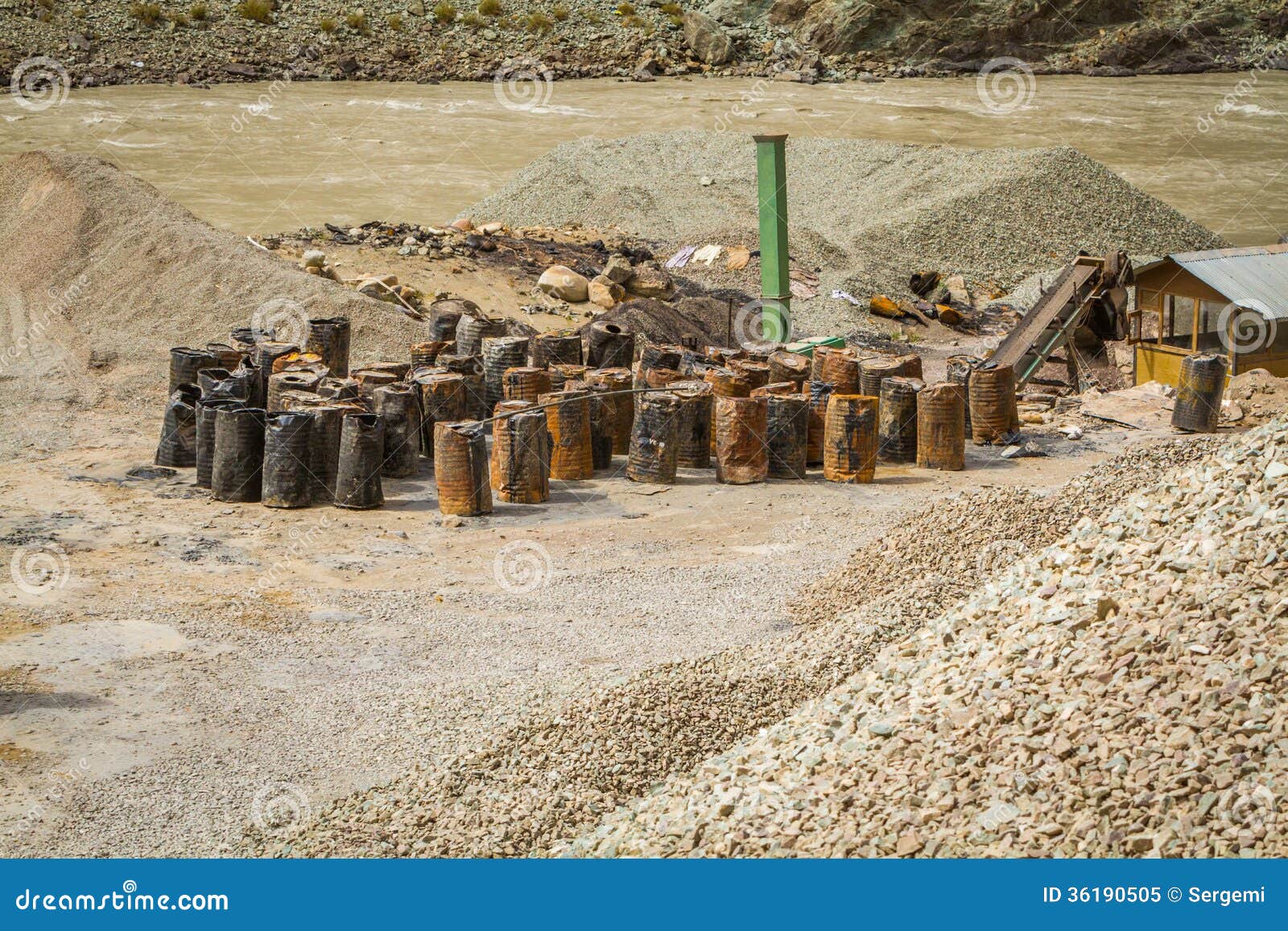 Production in the Himalayas Stock Image - Image of rusty, himalayas ...