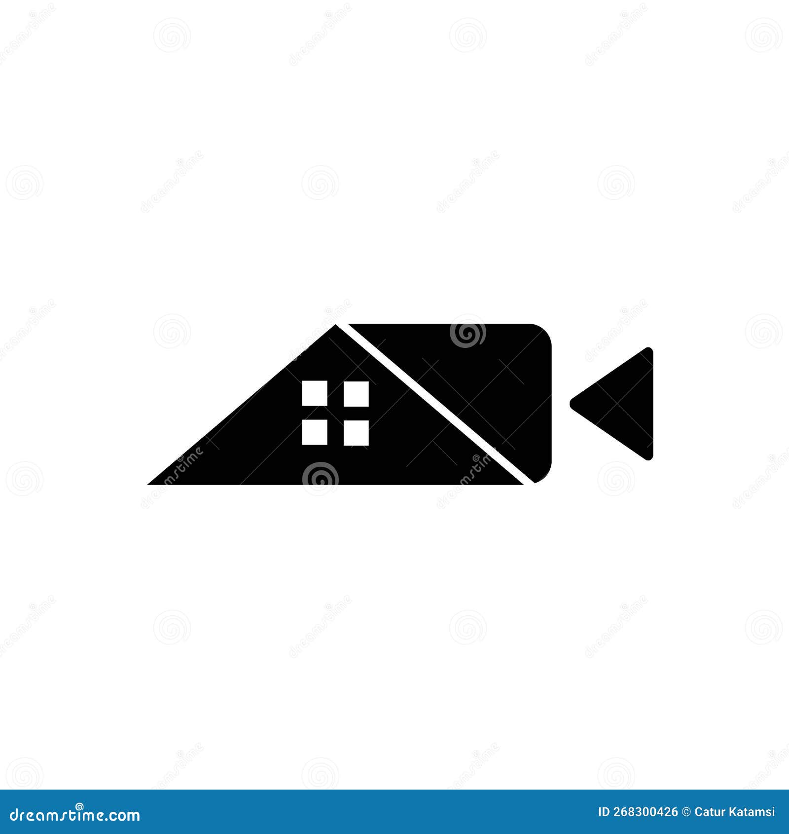 Production House Icon Logo Vector Design Template Stock Vector ...