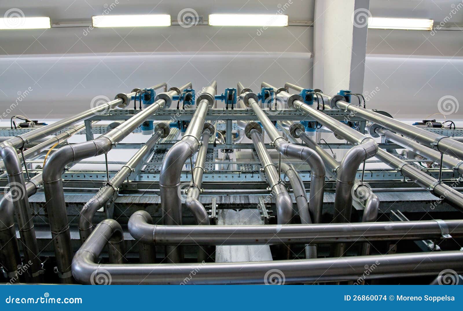 Production of Industrial Oil Stock Photo - Image of complex, steel ...