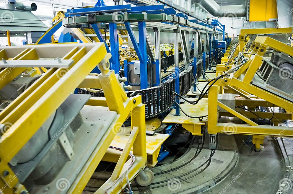Production line stock image. Image of work, tool, loop - 21290921